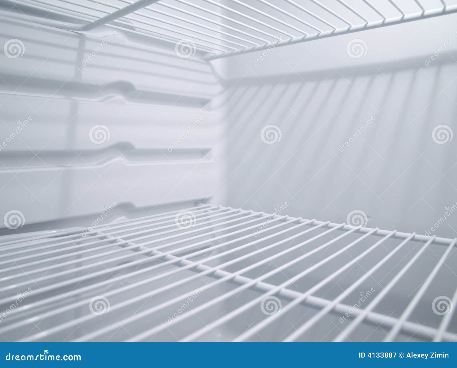 Empty fridge from inside stock image. Image of lines, hunger - 4133887