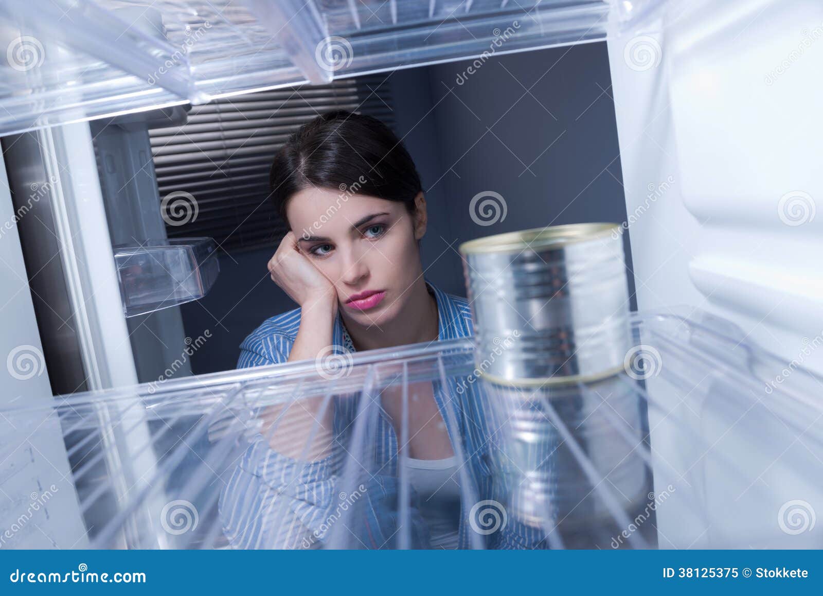 An Empty Fridge, As Many Are Found In Different Homes Due To The ...