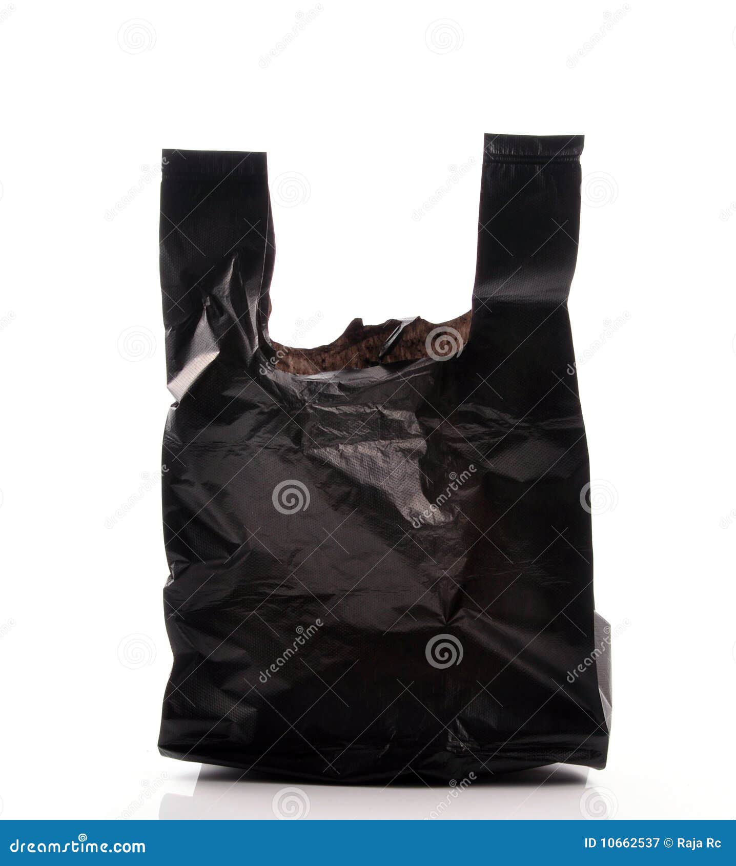 Empty garbage bag stock image. Image of trash, covered - 10662537