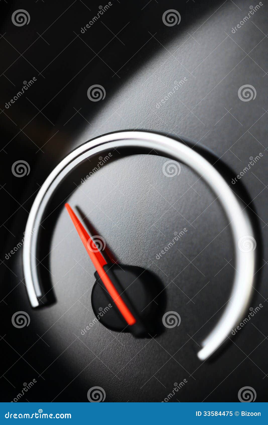 Empty gauge stock image. Image of circle, dash, dial - 33584475