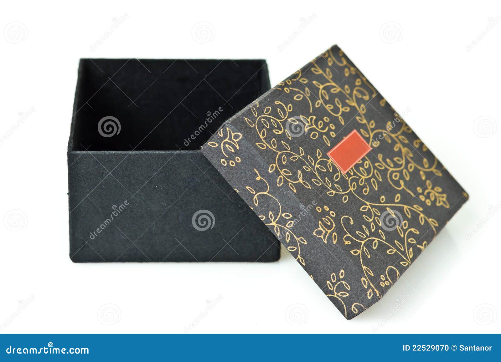 Empty gift box stock photo. Image of surprise, xmas, shiny - 22529070