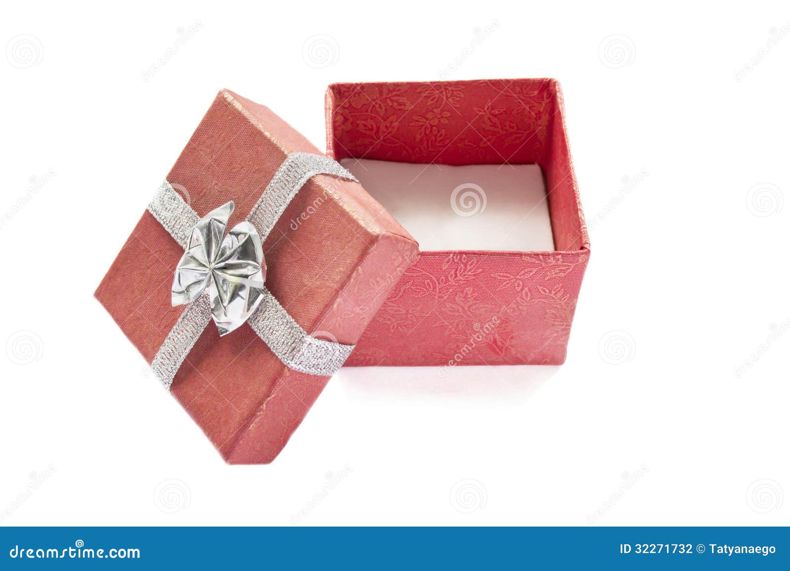 Empty gift box stock photo. Image of texture, cube, cover - 32271732