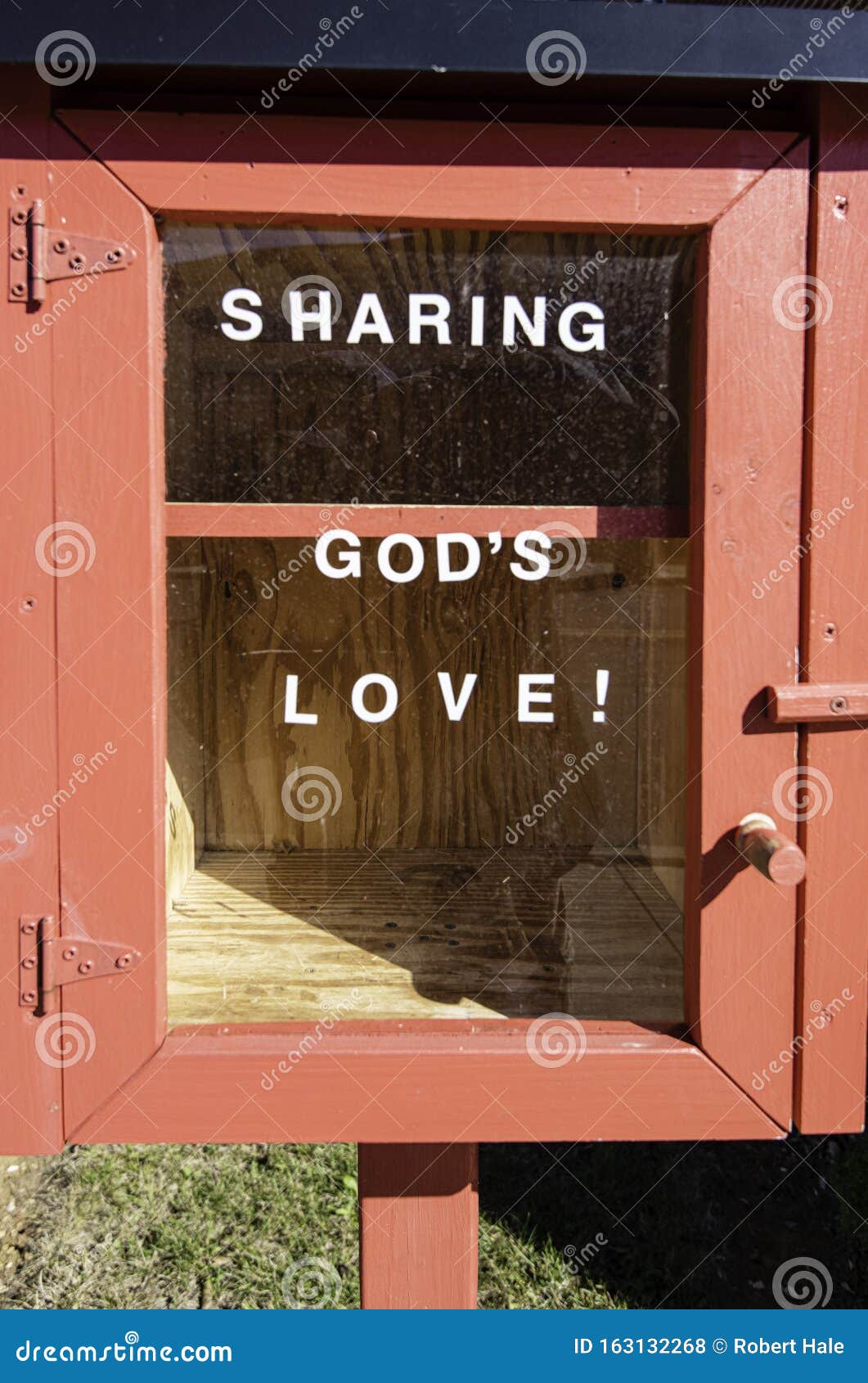 Empty Give and Take Box for Homeless Stock Photo - Image of share, help ...