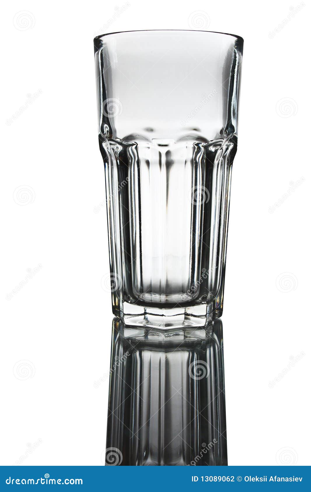 Empty glass stock photo. Image of background, dishware - 13089062