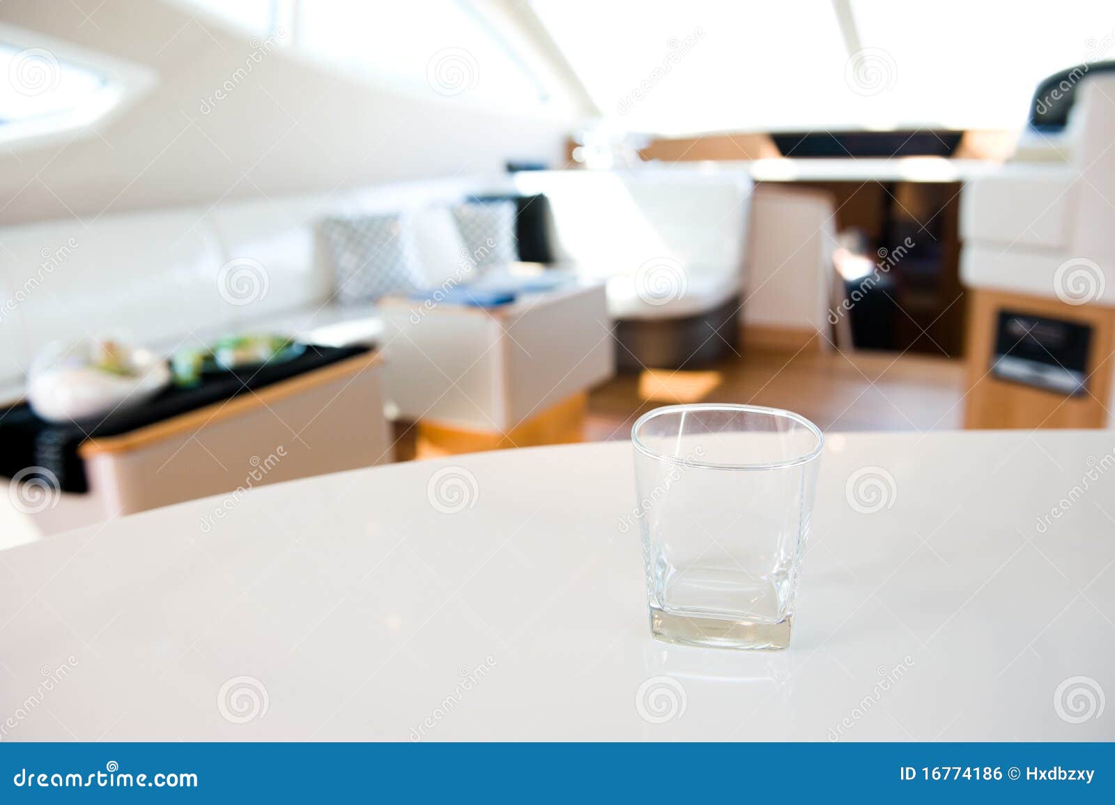 Empty glass stock photo. Image of detail, decoration - 16774186