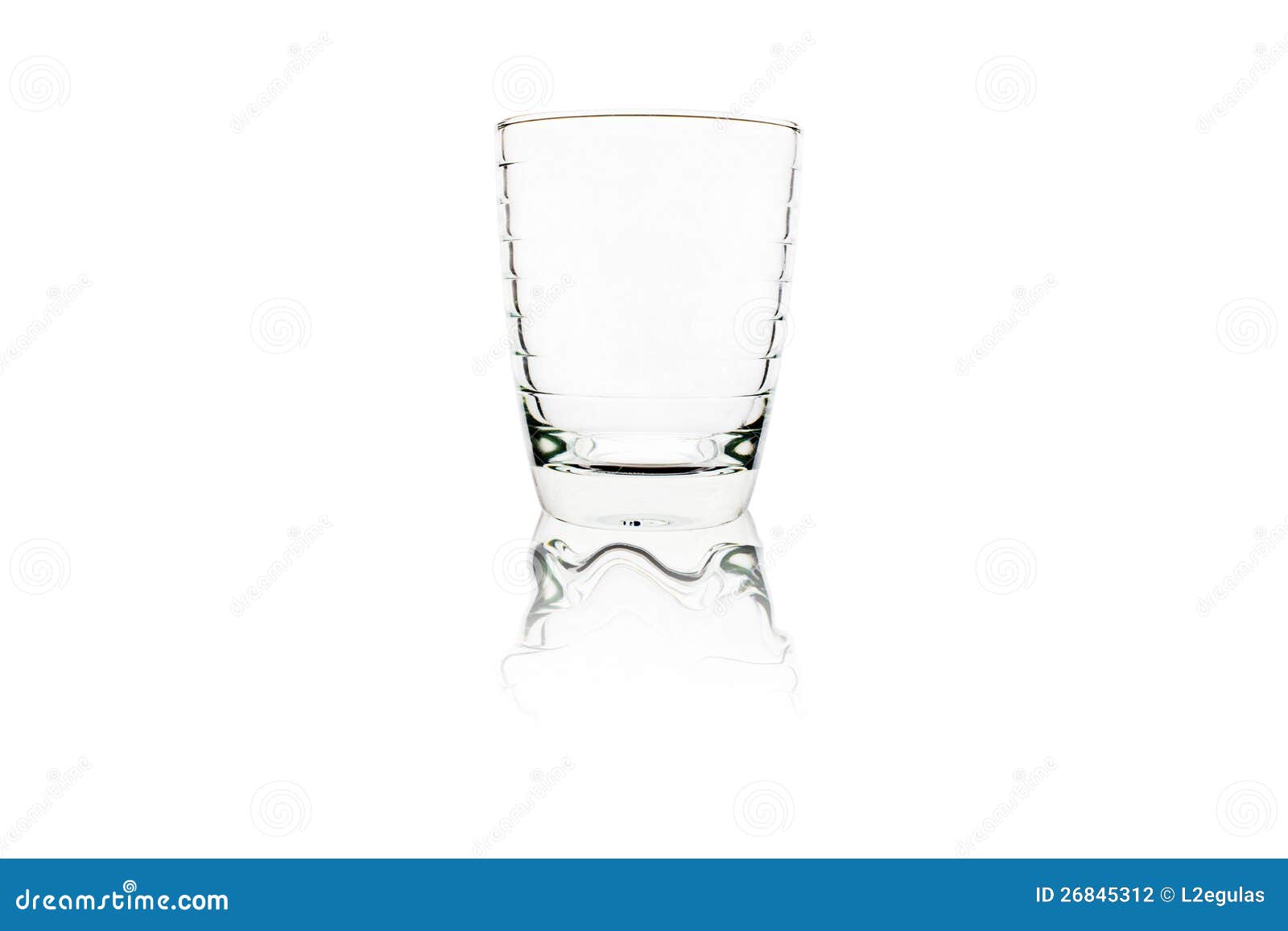 Empty glass stock photo. Image of empty, white, object - 26845312