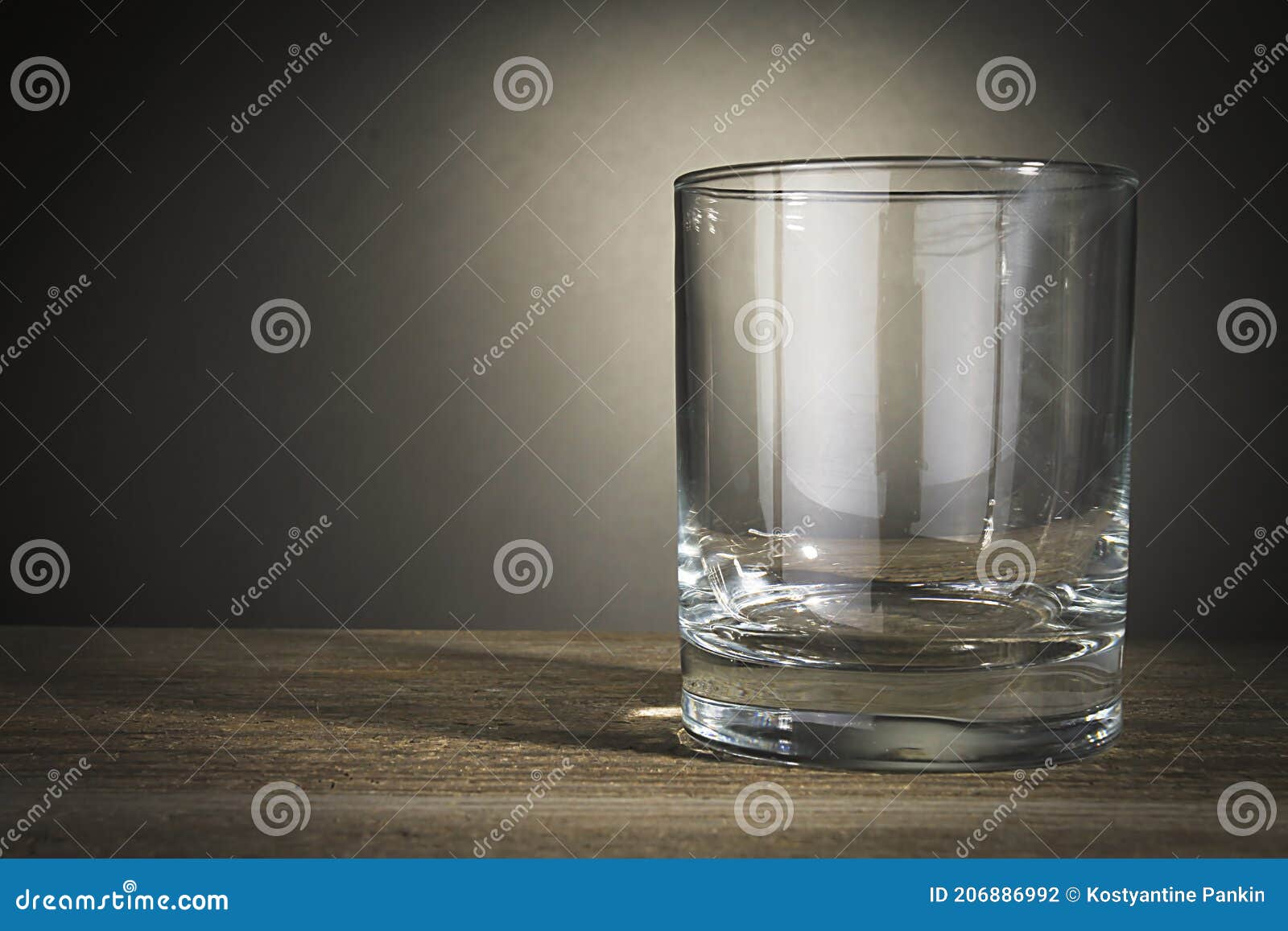 Empty glass beaker stock photo. Image of single, object - 206886992