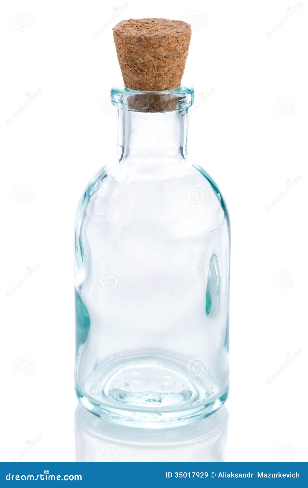 Empty glass bottle stock image. Image of glassware, empty - 35017929