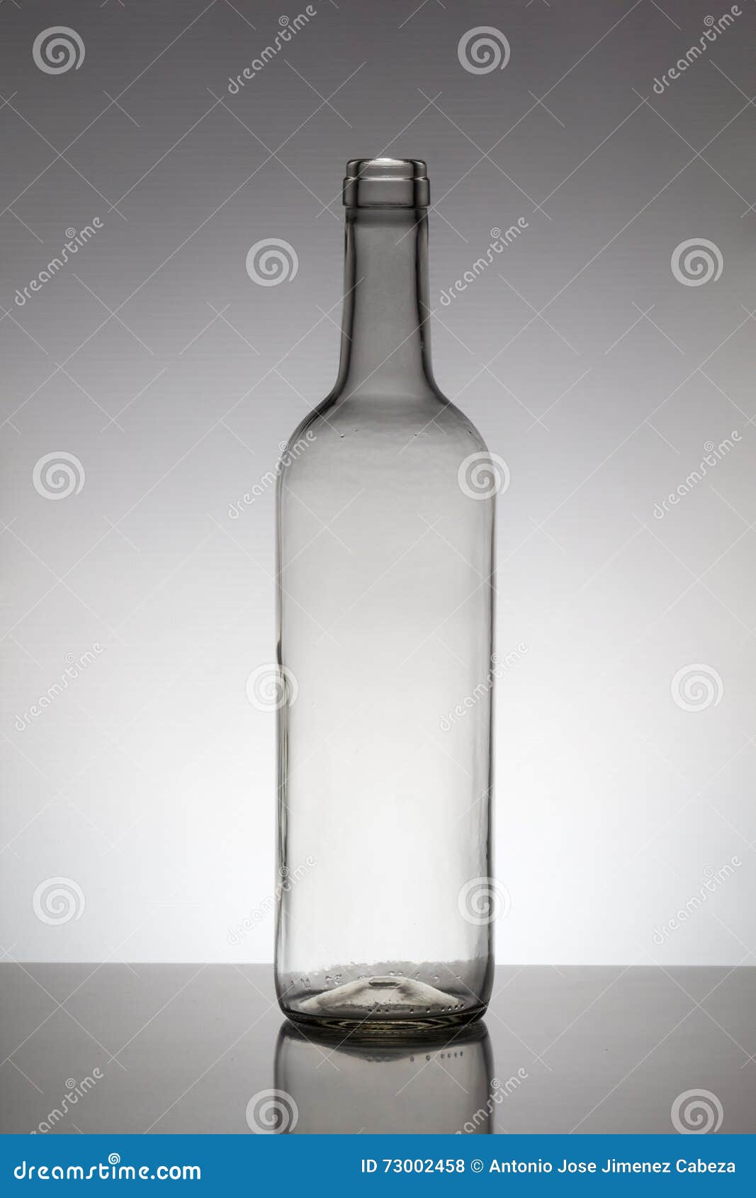 Empty glass bottle stock photo. Image of liquor, close - 73002458