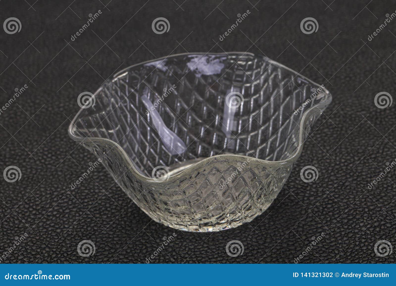 Empty glass bowl stock photo. Image of nature, kitchenware - 141321302