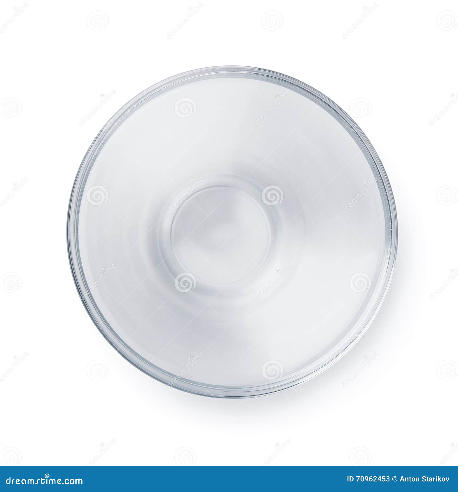 Empty glass bowl stock image. Image of dinner, glass - 70962453