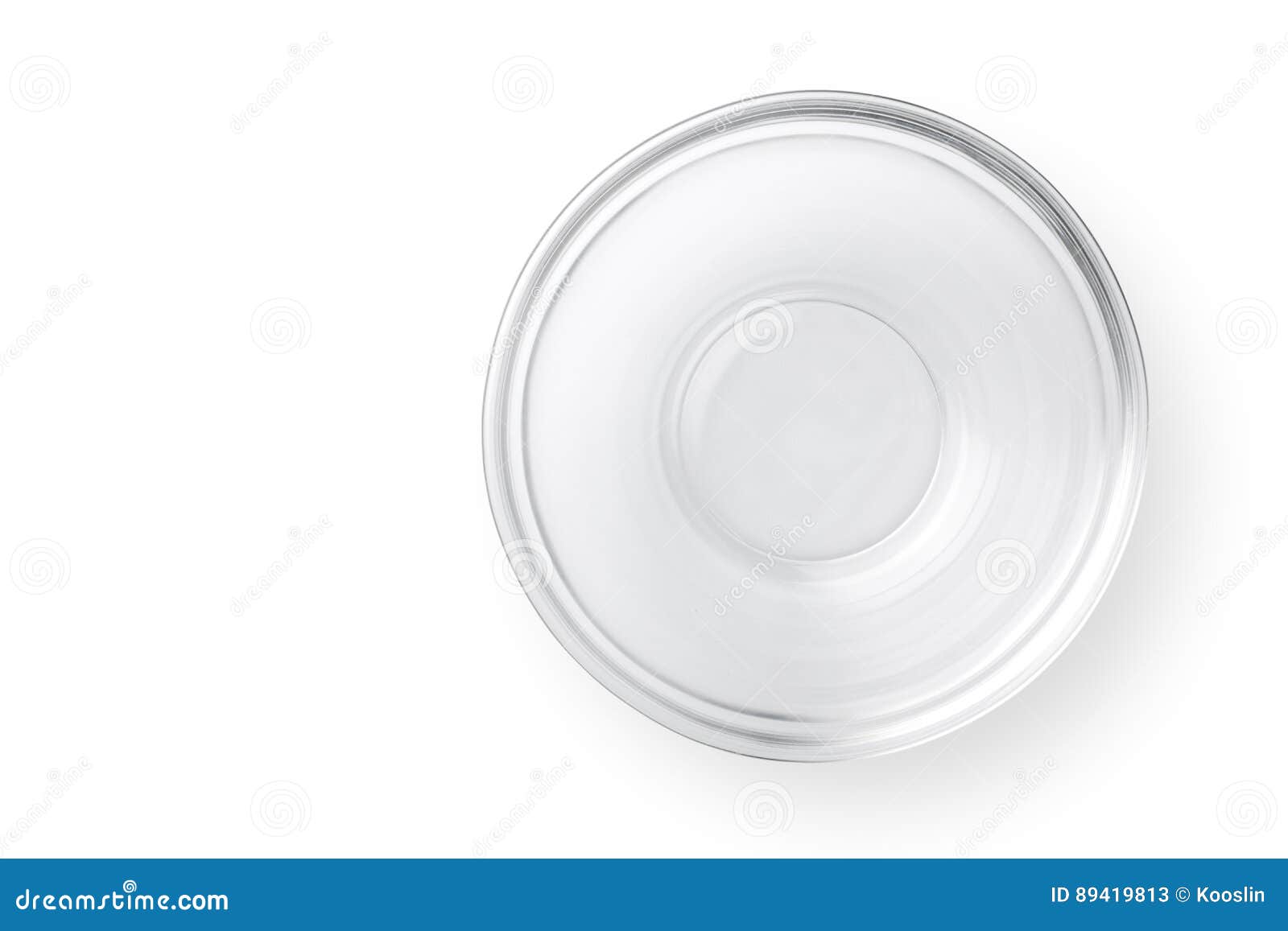 Empty glass bowl stock image. Image of kitchenware, table - 89419813