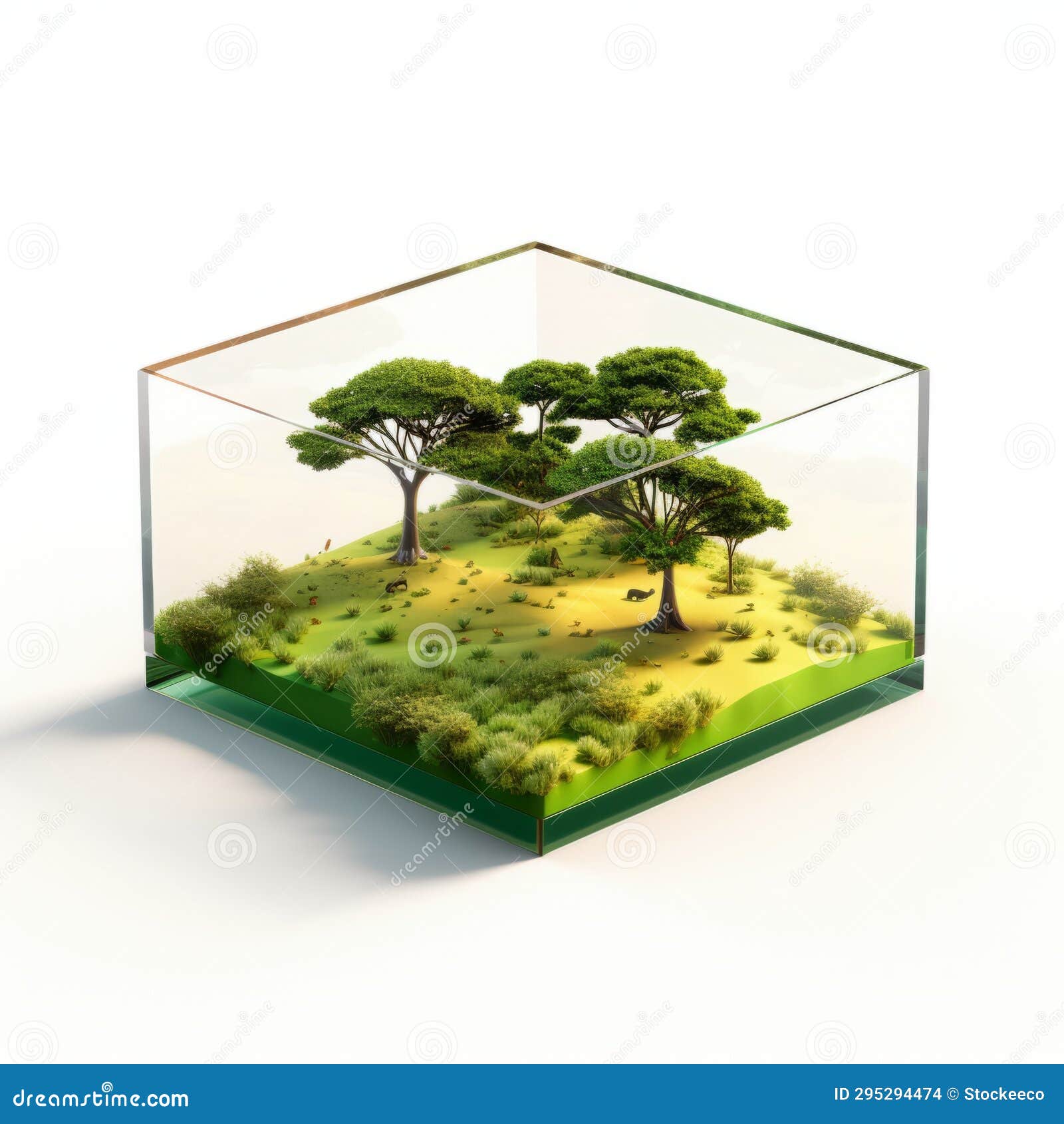 Glass Cube with Rainforest: a Three-dimensional Space of Minimalistic ...