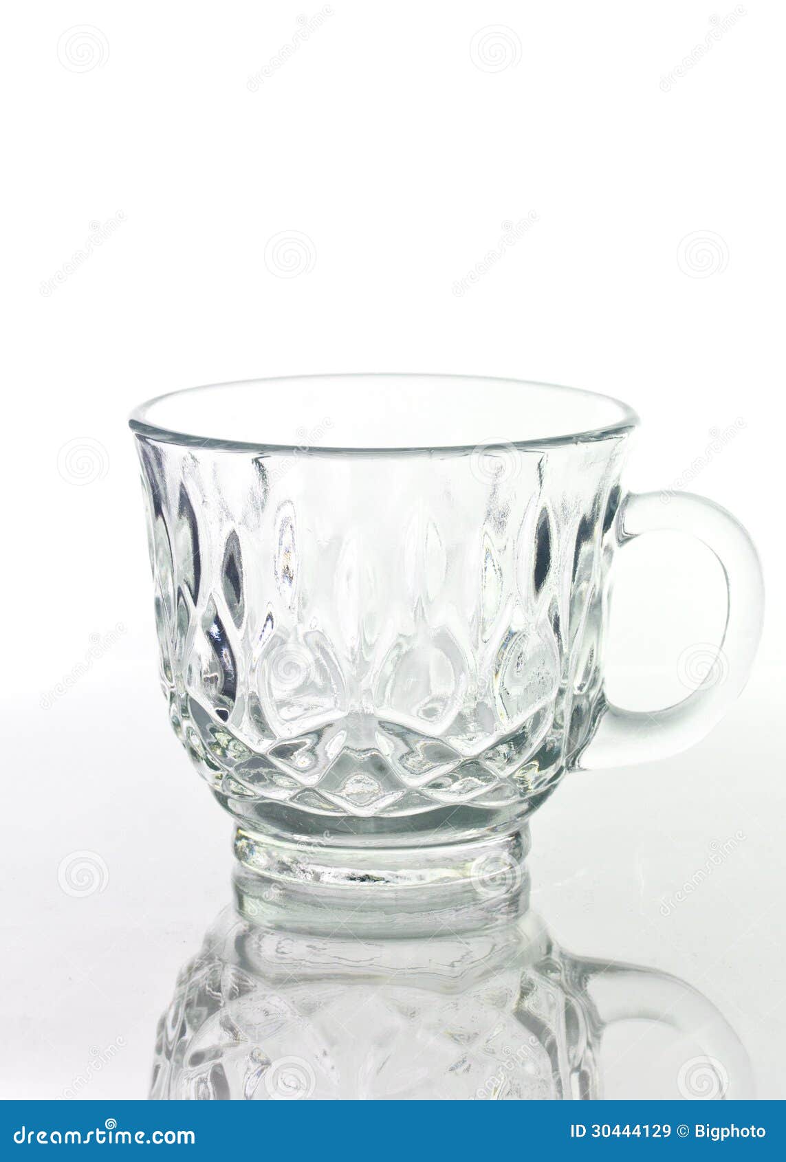 Empty Glass Cup Isolated on White Background Stock Image - Image of ...