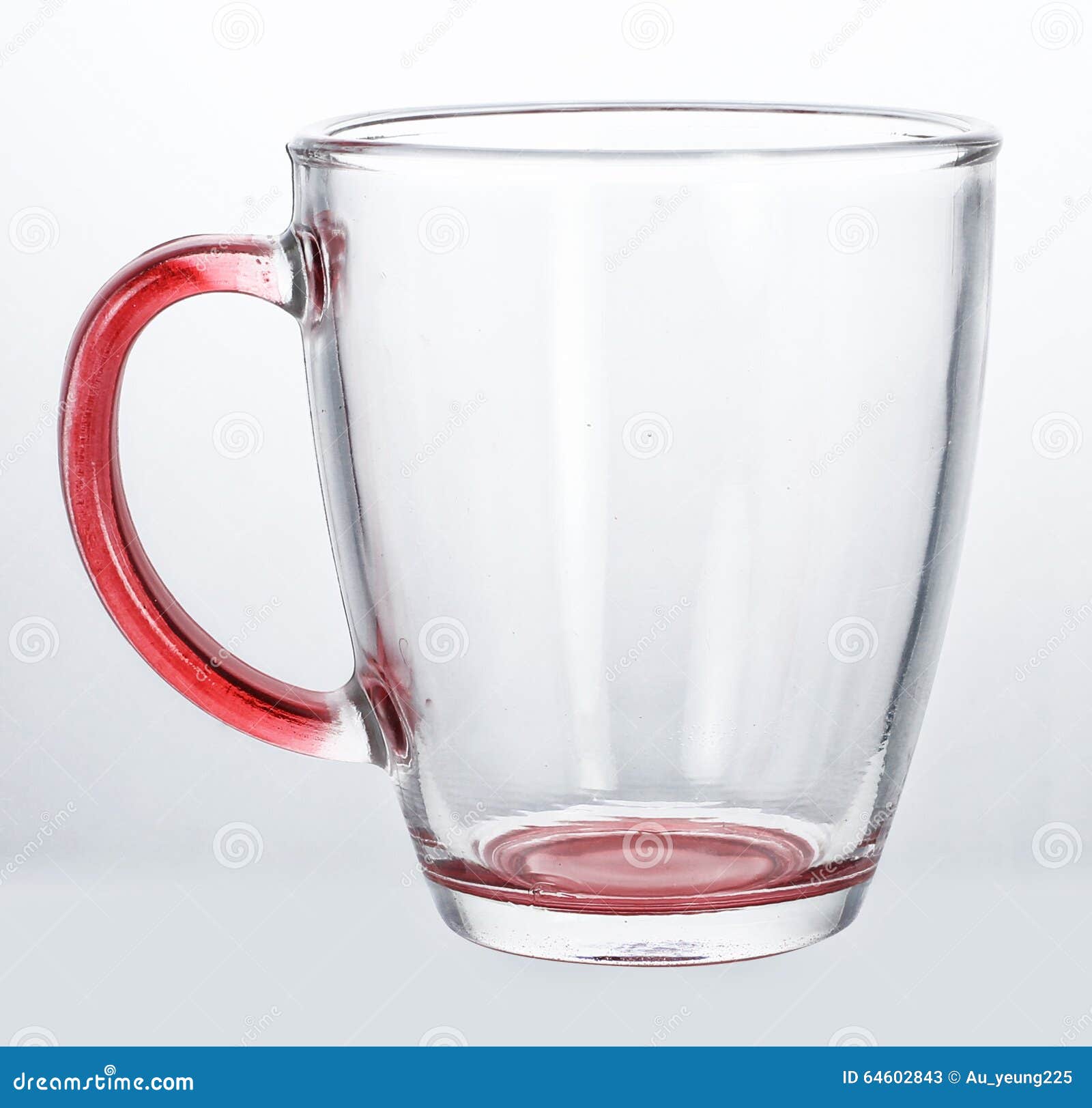 Empty glass cup stock image. Image of coffee, single - 64602843