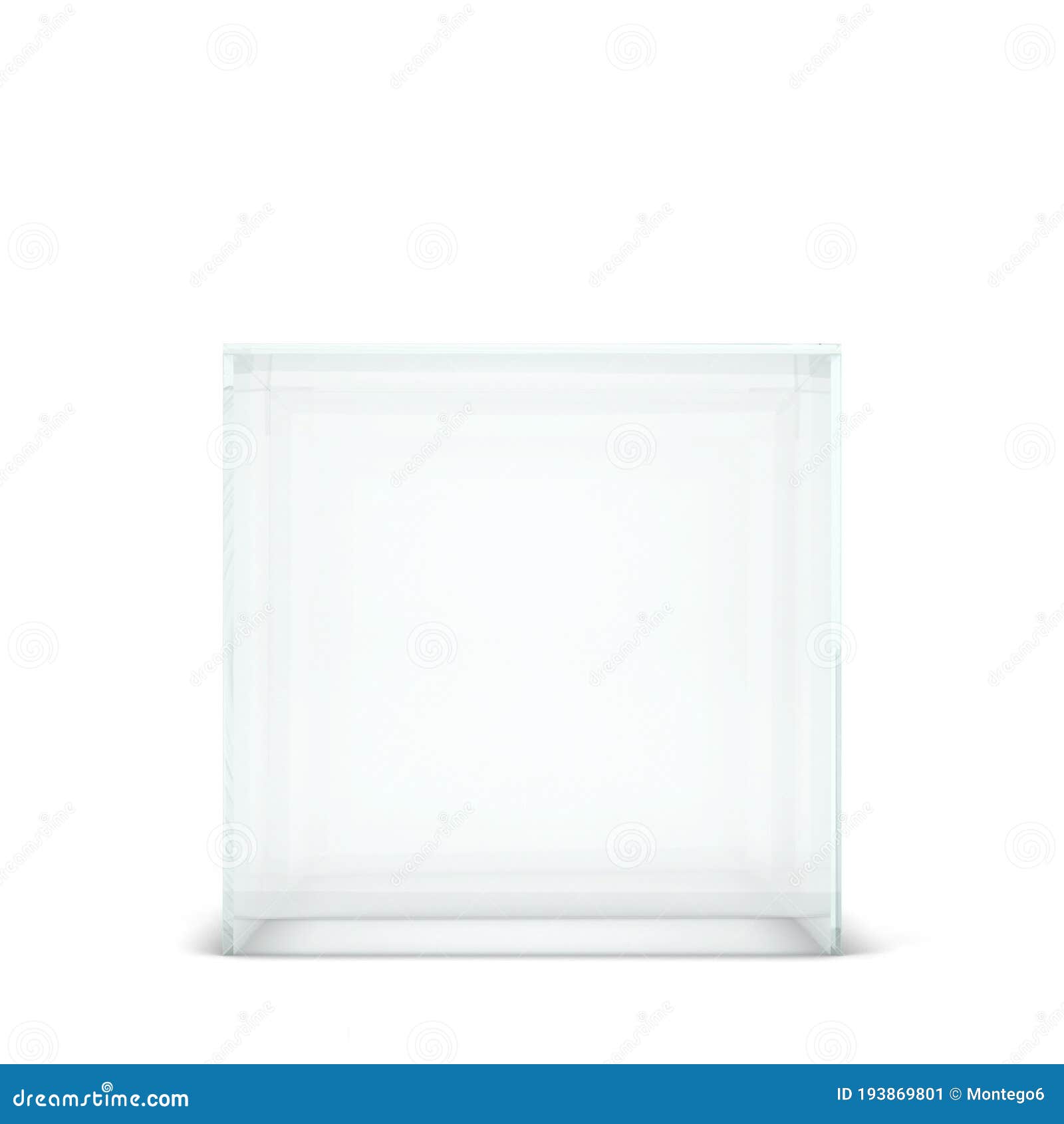 Empty glass display stock illustration. Illustration of museum - 193869801