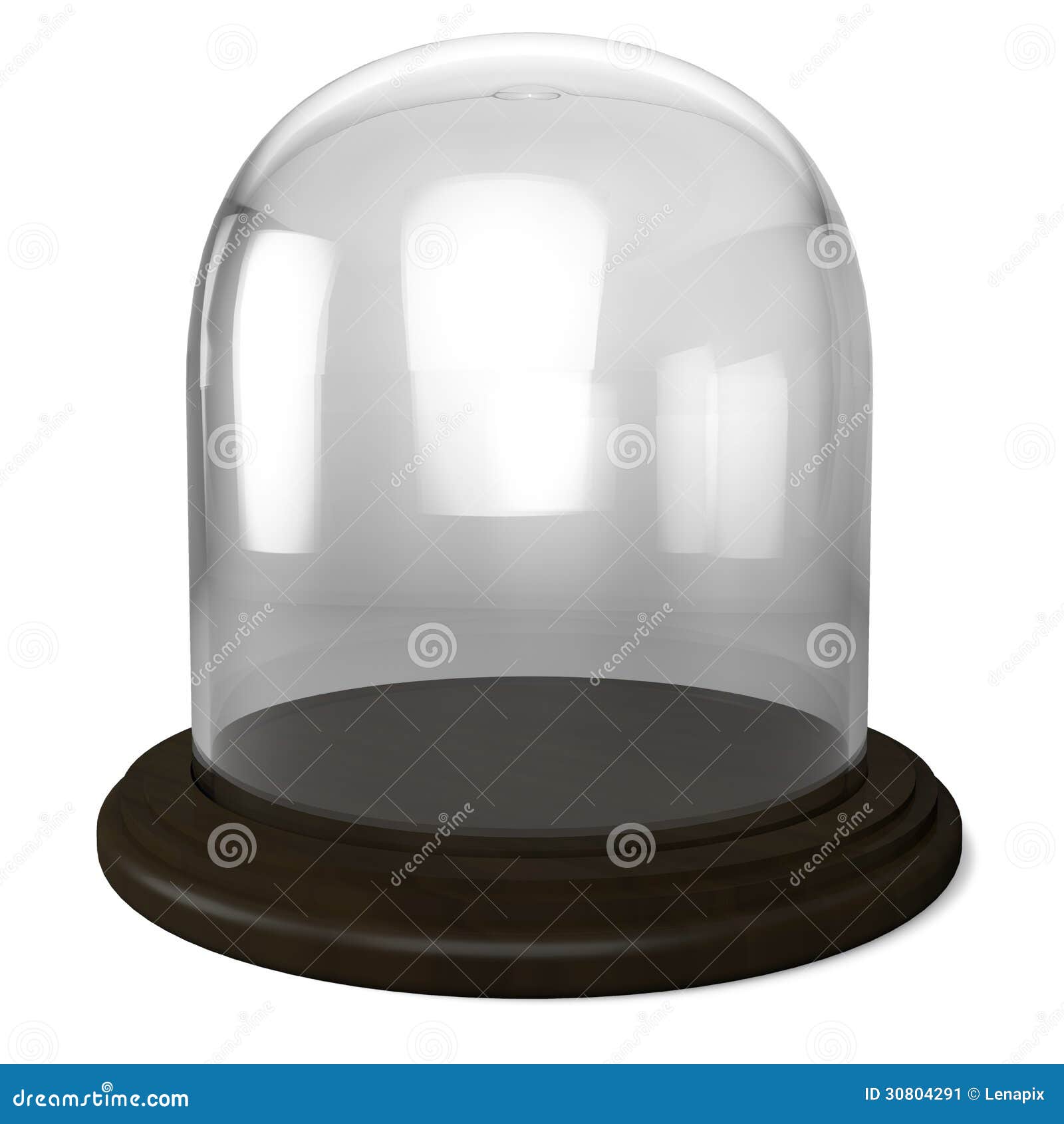 Glass Dome Set Vector. Advertising, Presentation Design Glass Element ...