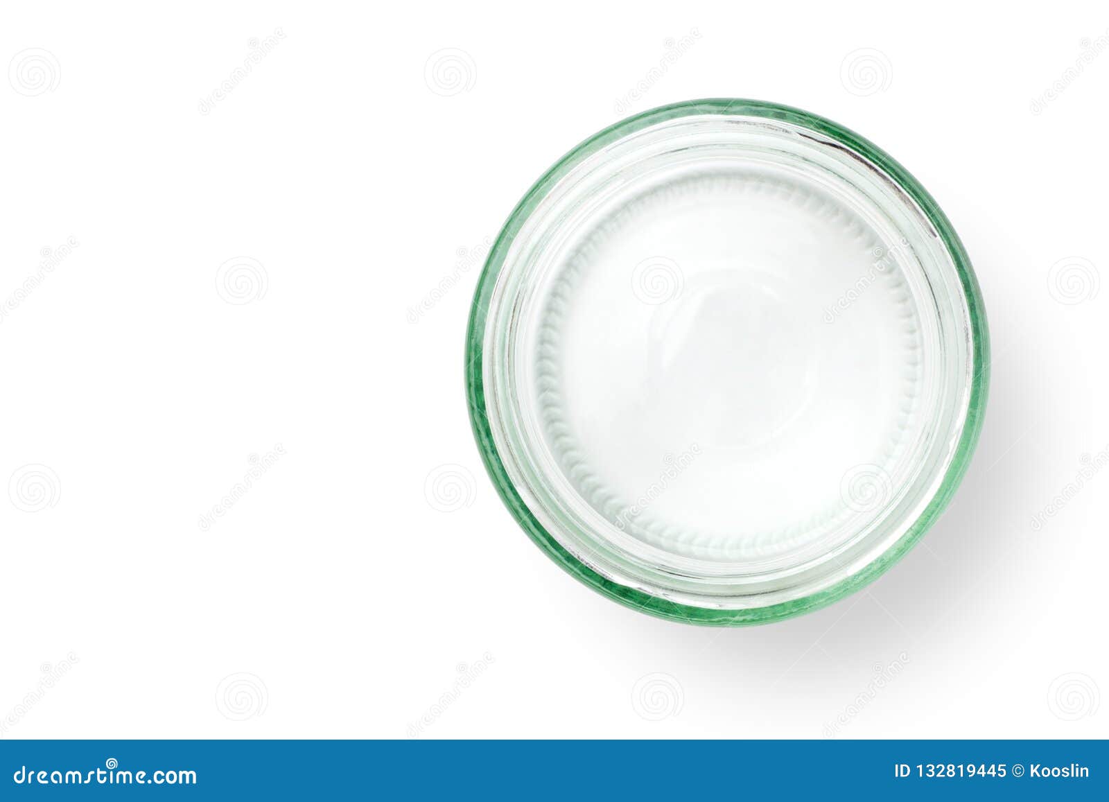 Top View of Empty Glass Jar Stock Image - Image of kitchen, glassware ...