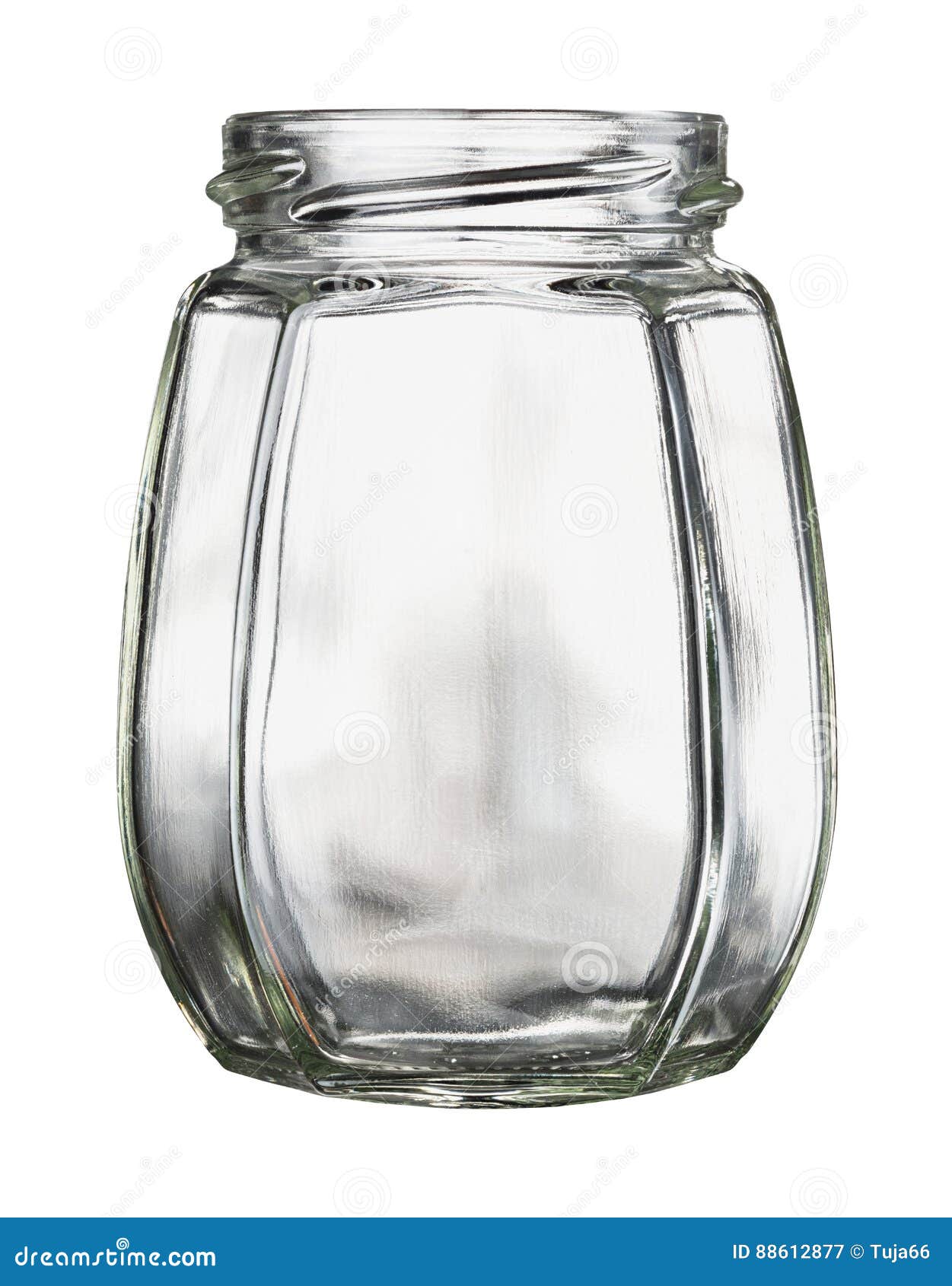 Empty glass jar stock image. Image of canning, design - 88612877