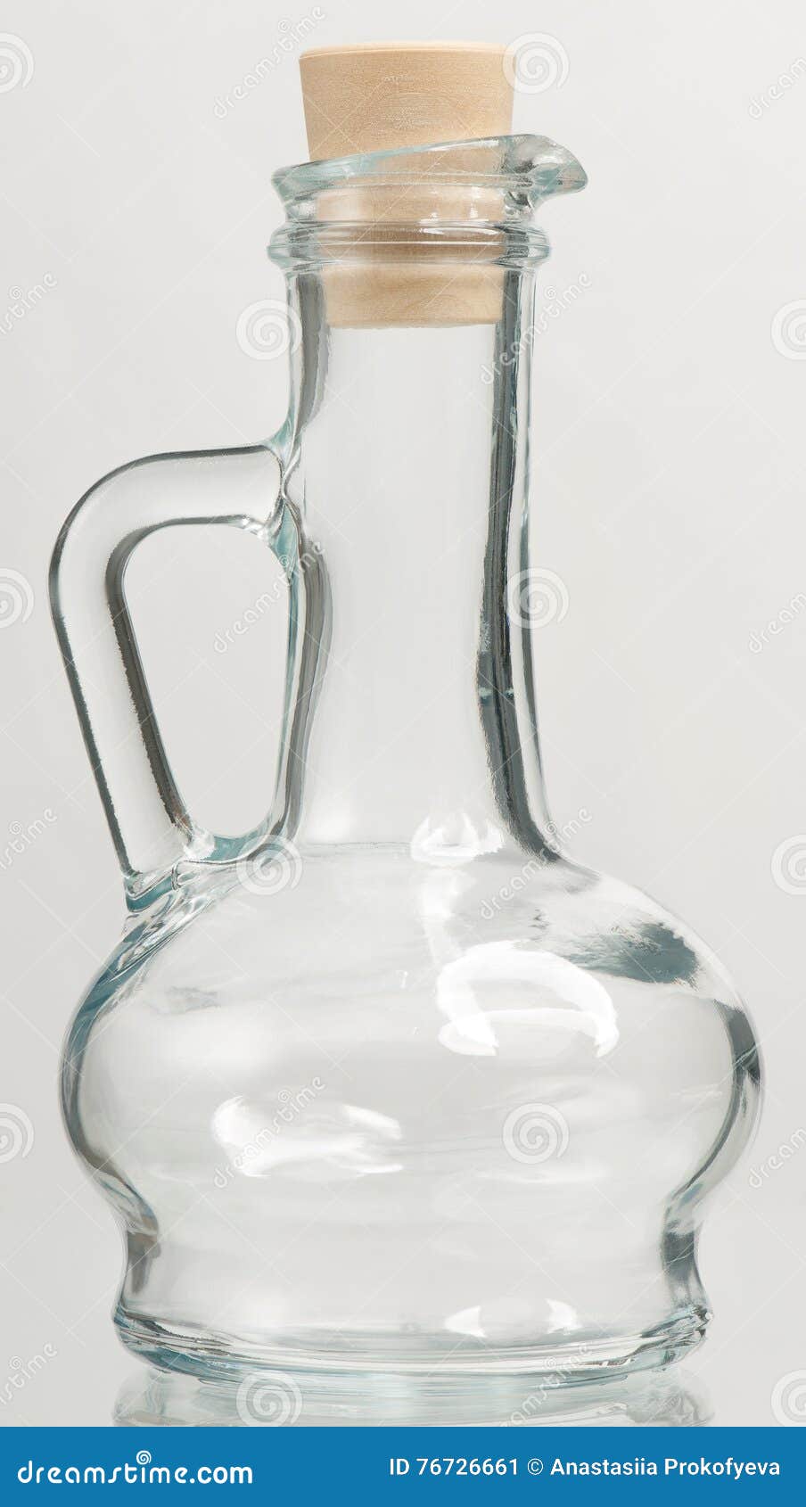Empty glass jug stock image. Image of bottle, clear, container - 76726661