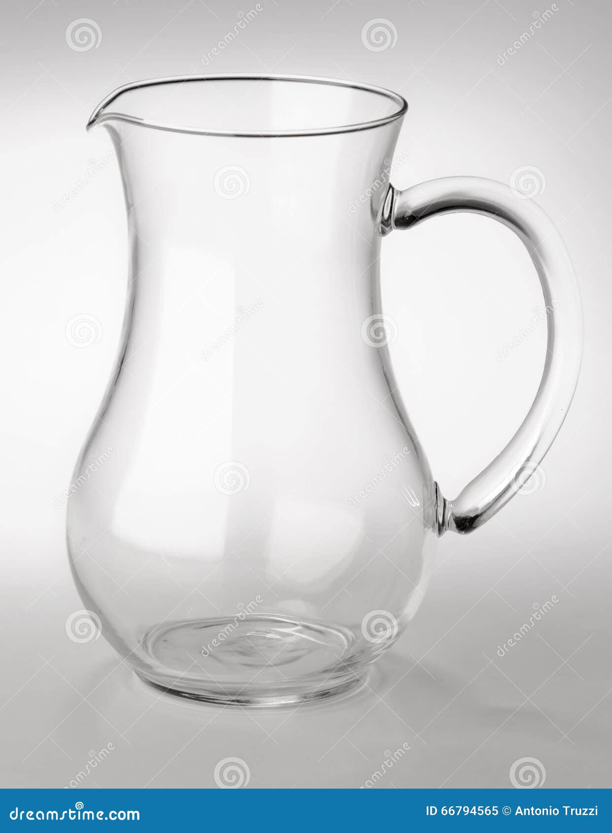Empty glass jug stock image. Image of single, clean, kitchen - 66794565