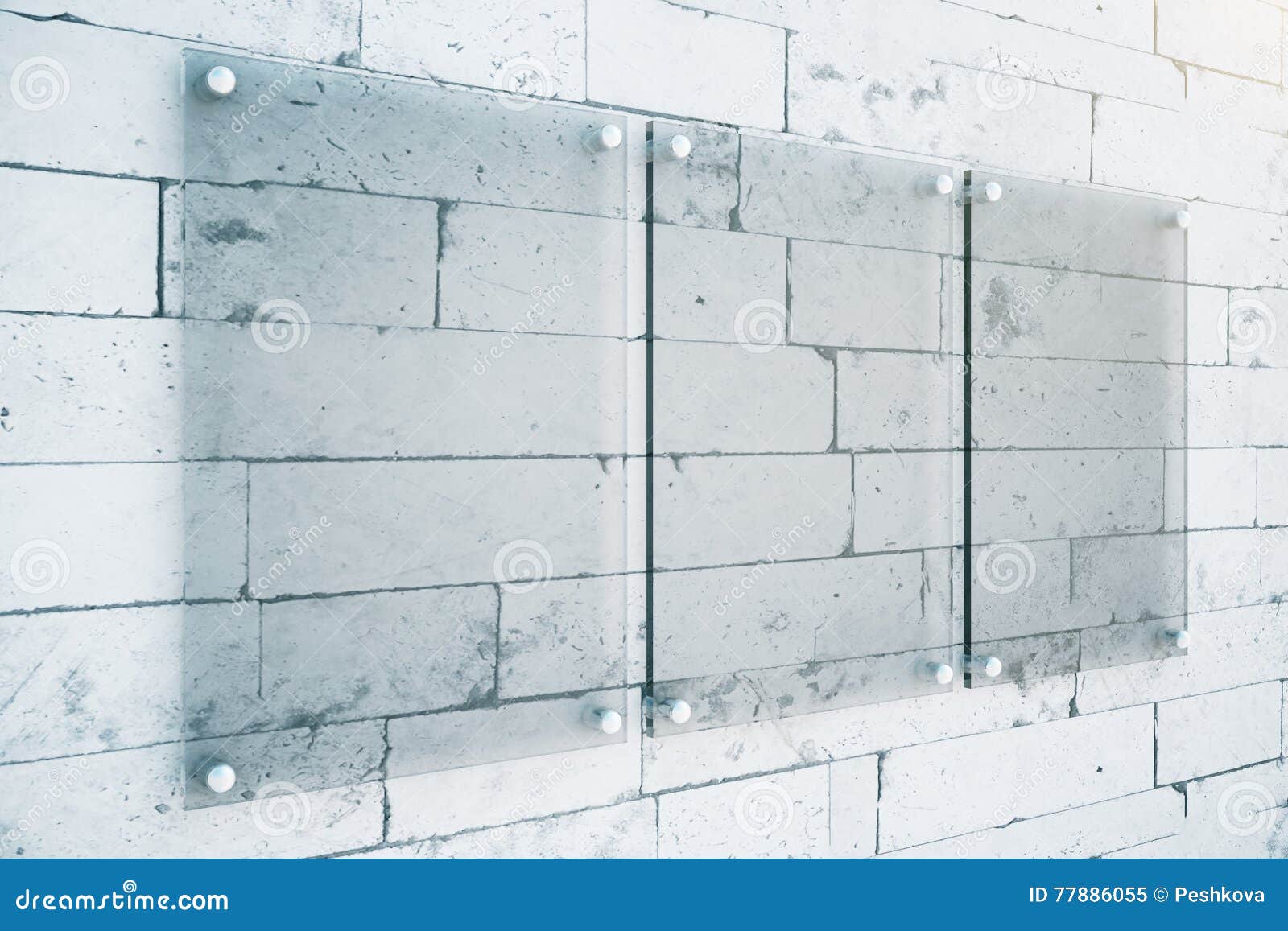 Glass Plates Round, Square And Rectangular Shapes, Panels With Metal ...