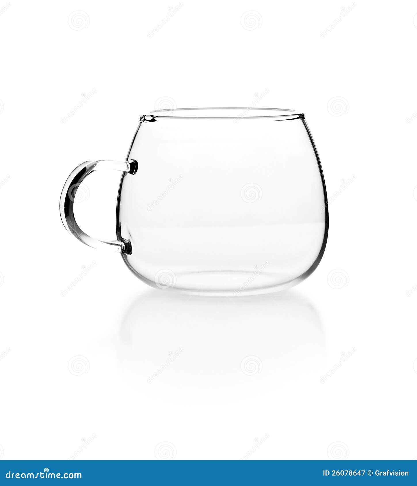 Empty glass tea cup stock image. Image of utensil, purity - 26078647