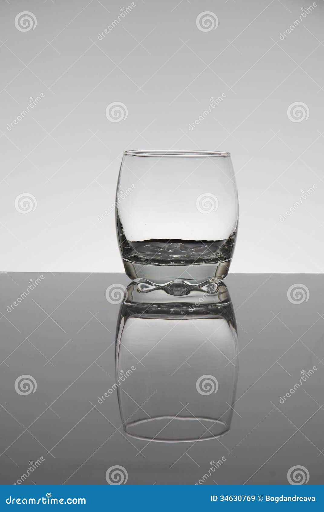 Empty glass of water stock image. Image of symbolsmetaphors - 34630769