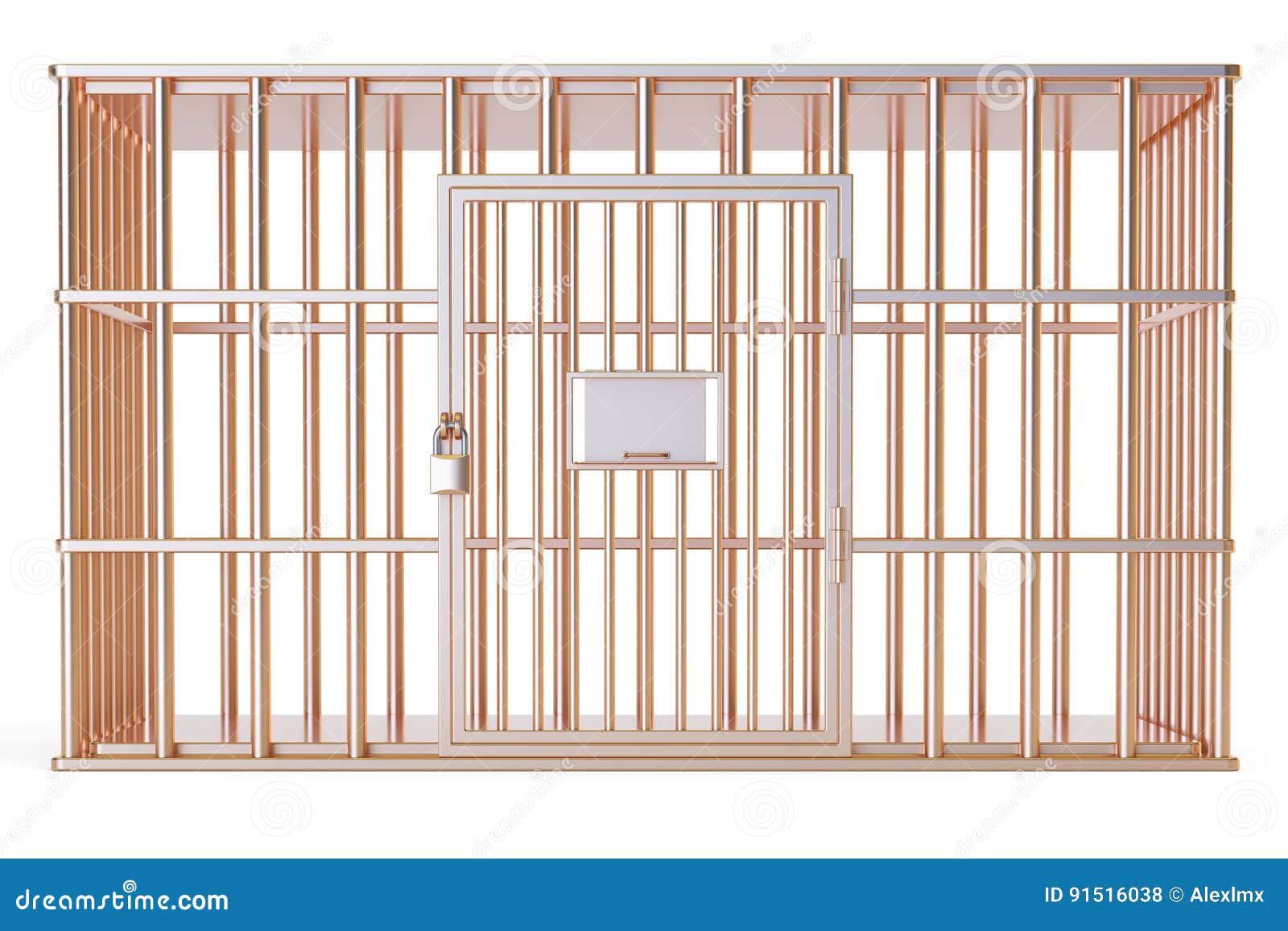 Man In Cage Prison For Punishment, Arrest. Punishment For Crime ...