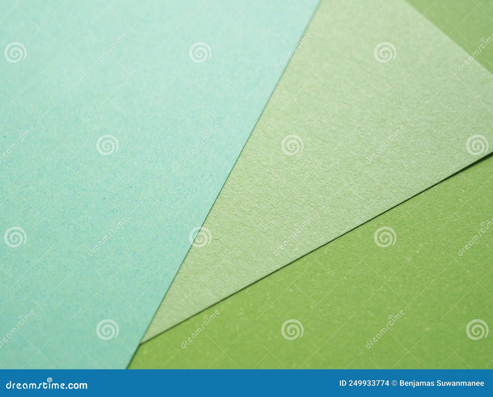 Empty Gradient Green Colored Paper Background Texture. Abstract ...