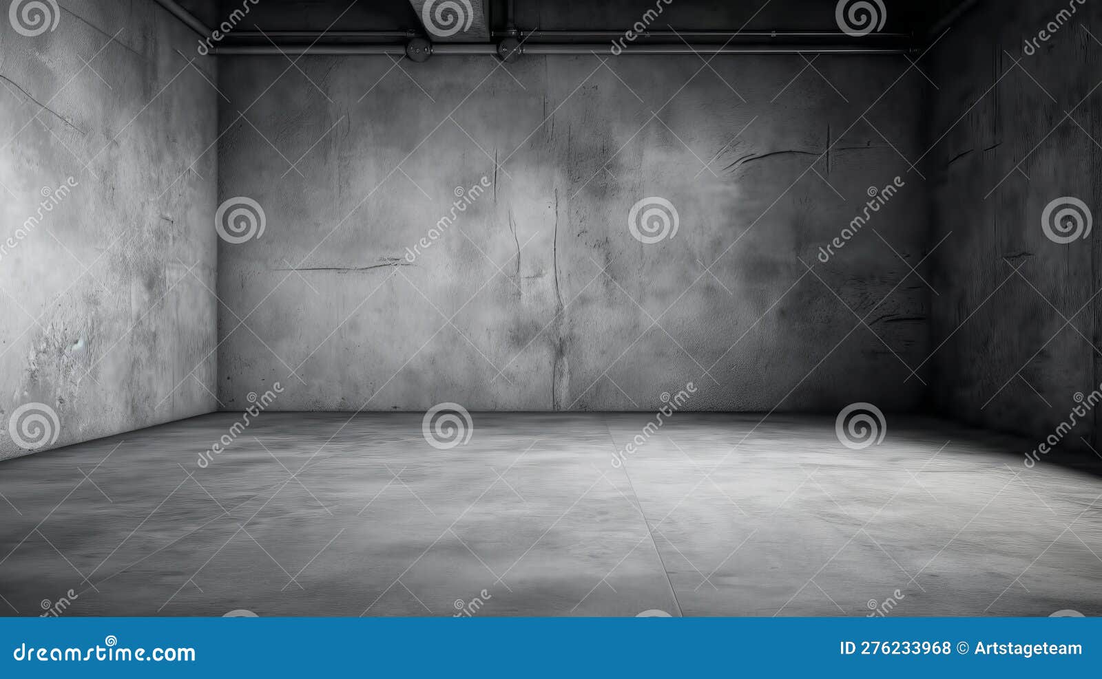 Empty Gray Color Texture Wall Studio Background. Al Generated Stock ...