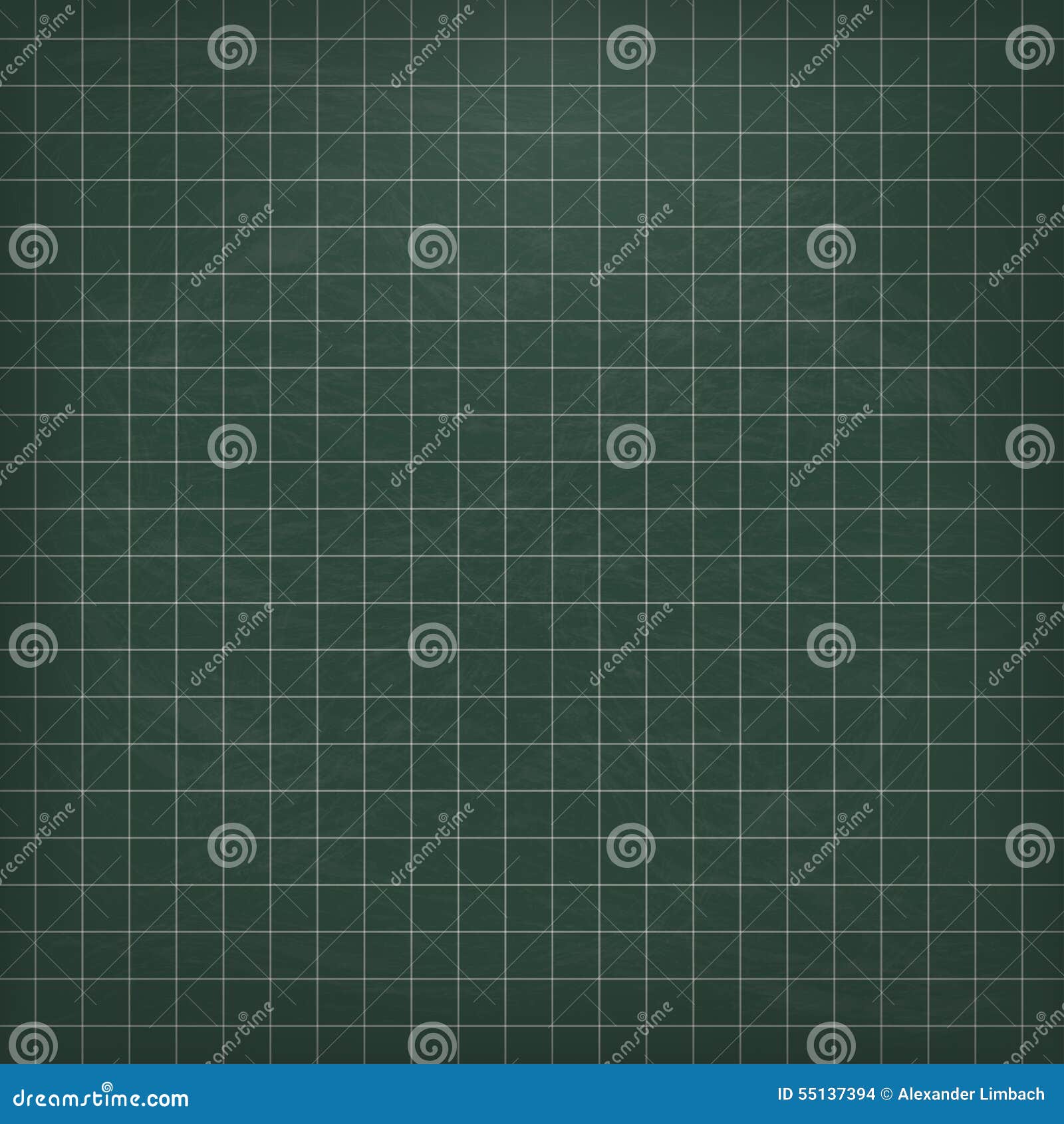 Empty Green Blackboard School Math Stock Vector - Illustration of board ...