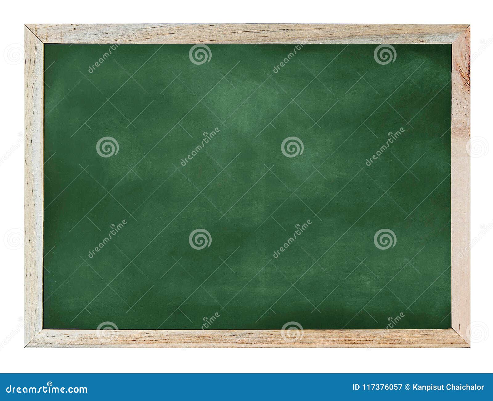 Empty Green Chalkboard Texture Hang on the Wall. Stock Image - Image of ...