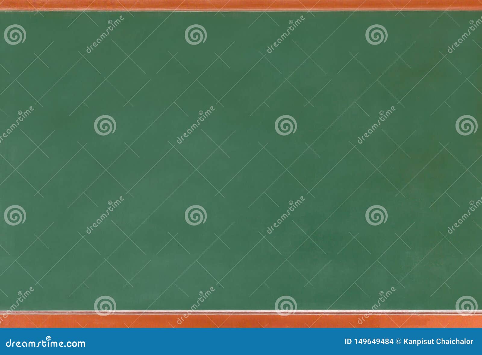 Empty Green Chalkboard Texture Hang on the White Wall. Double Frame ...