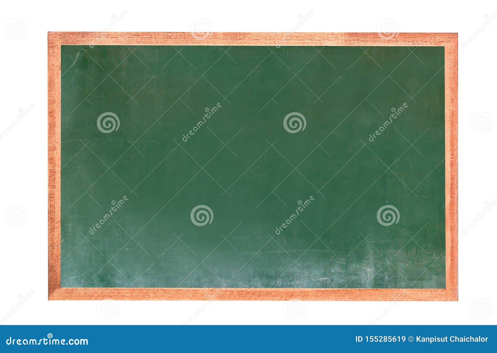 Empty Green Chalkboard Texture Hang on the White Wall. Double Frame ...