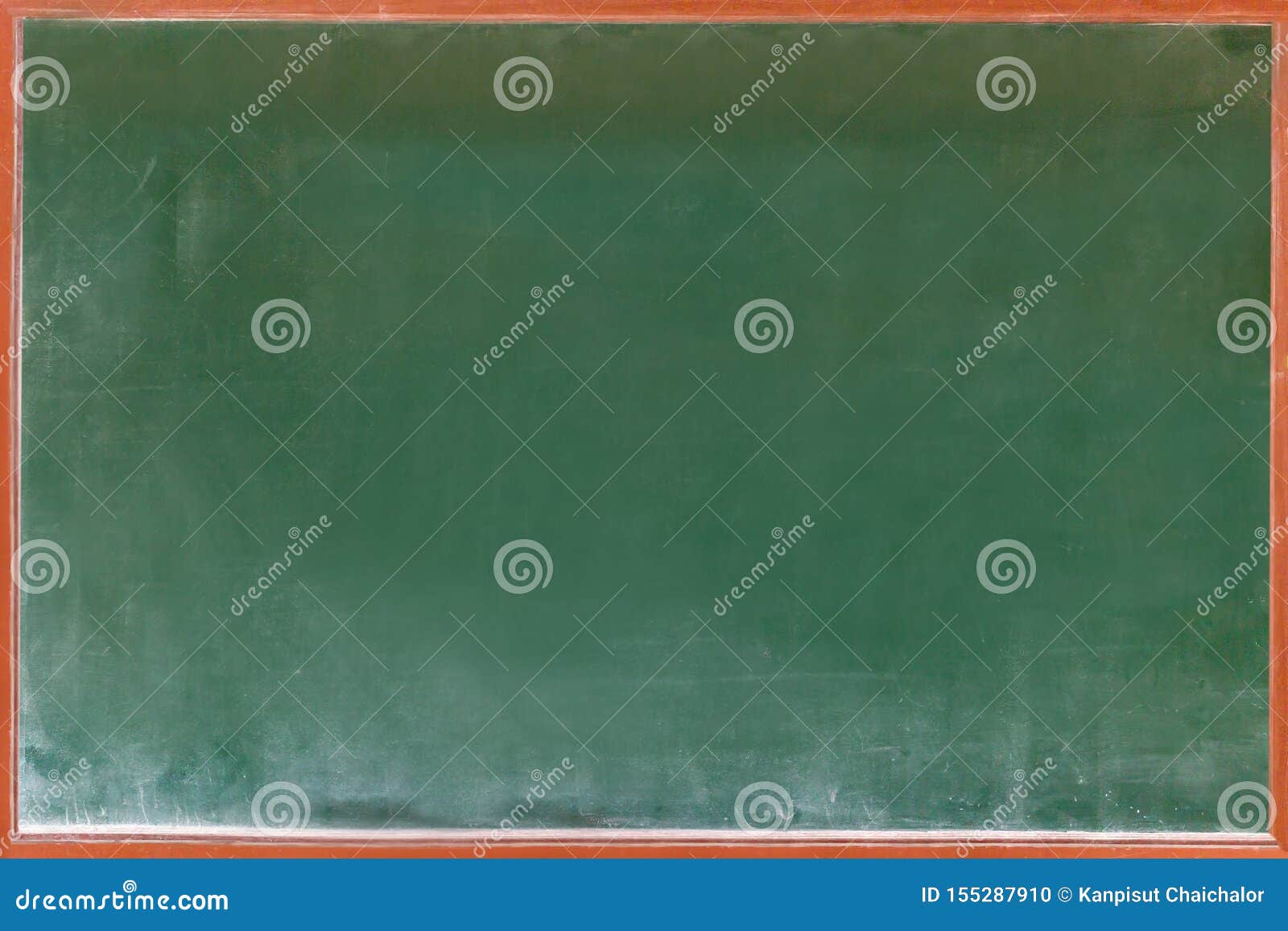 Empty Green Chalkboard Texture Hang on the White Wall. Double Frame ...