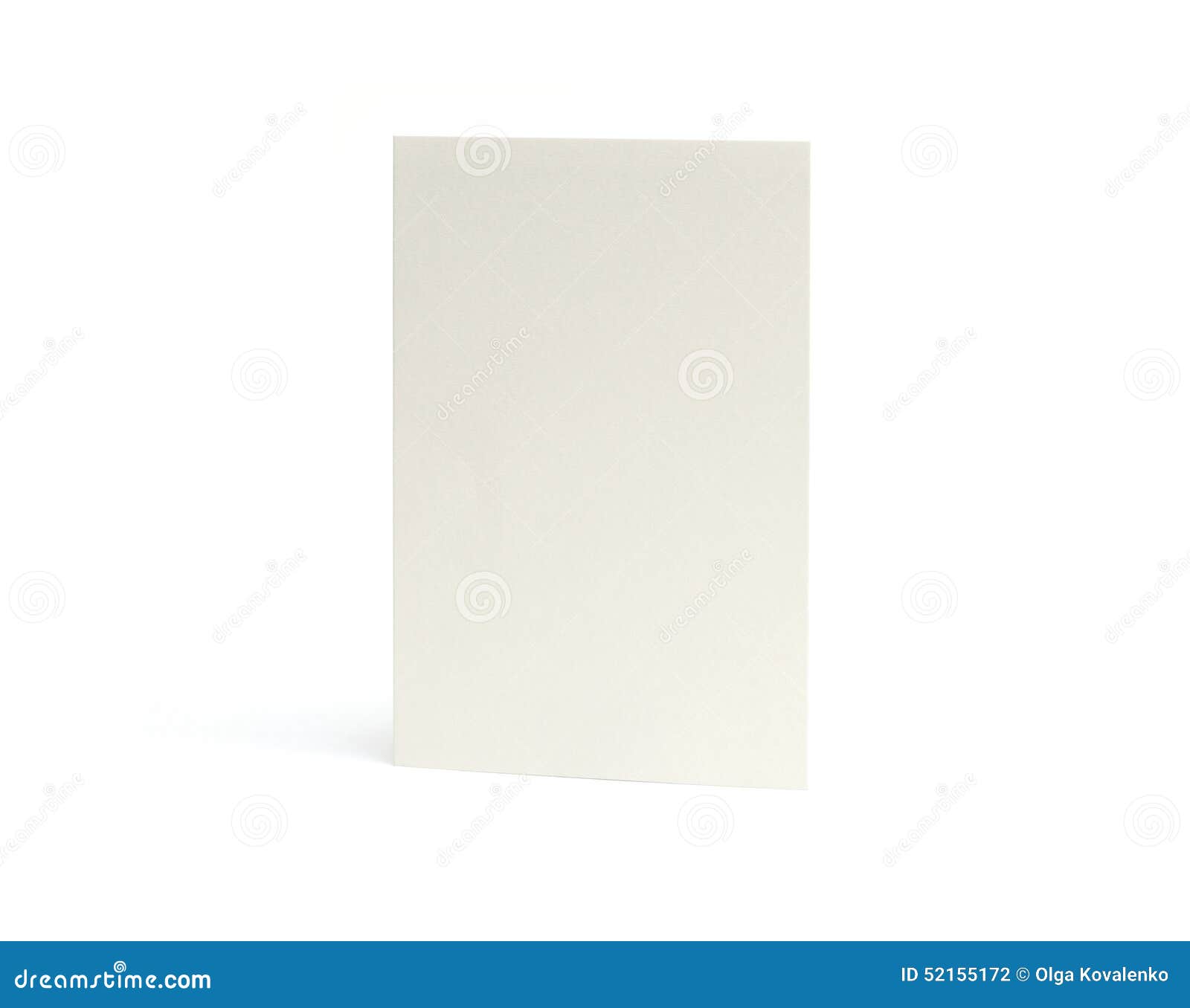 Empty greeting card stock photo. Image of write, blank - 52155172