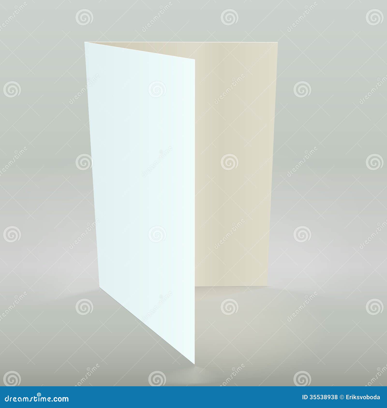 Empty Greeting Card , Vector Illustration Stock Vector - Illustration ...