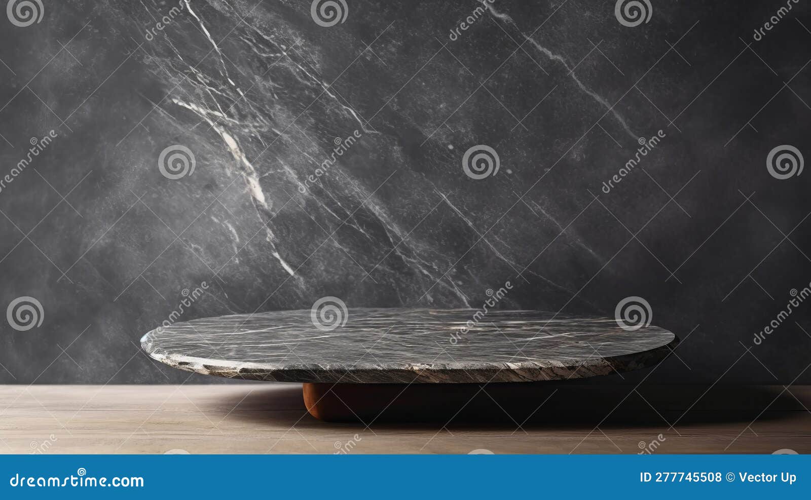 Empty Grey Marble Tabletop with Dark Stone Background. Generative AI ...