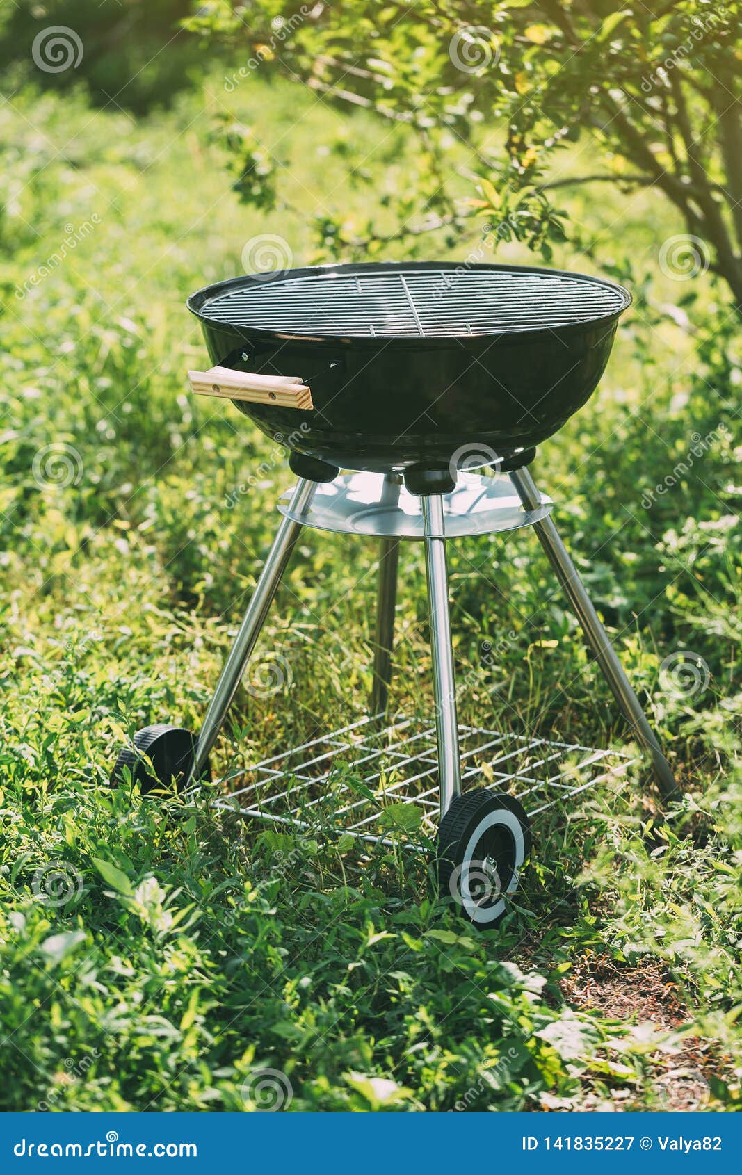Empty grill with coal stock image. Image of barbecue - 141835227