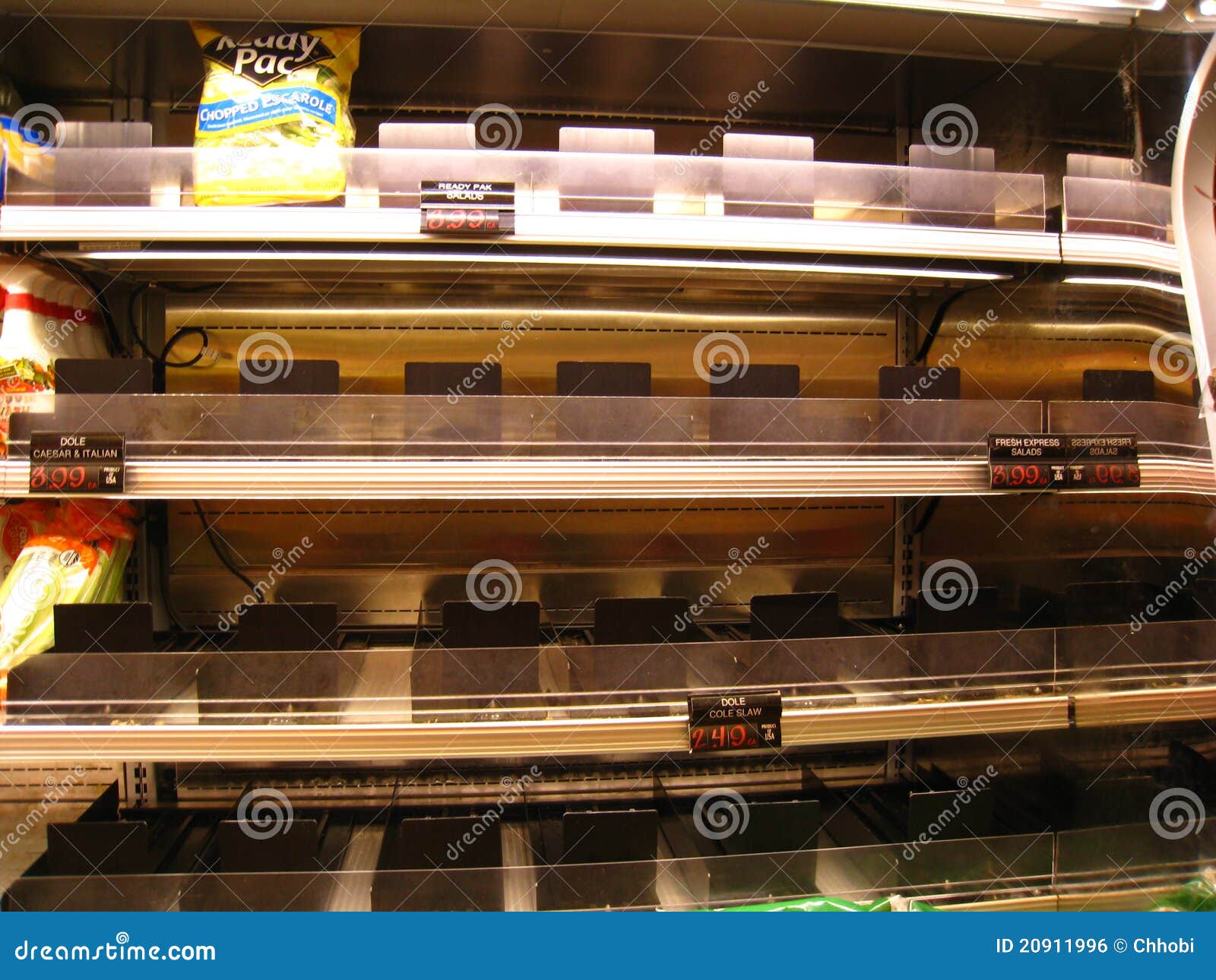 Empty Grocery Store during Hurricane Irene Editorial Photo - Image of ...