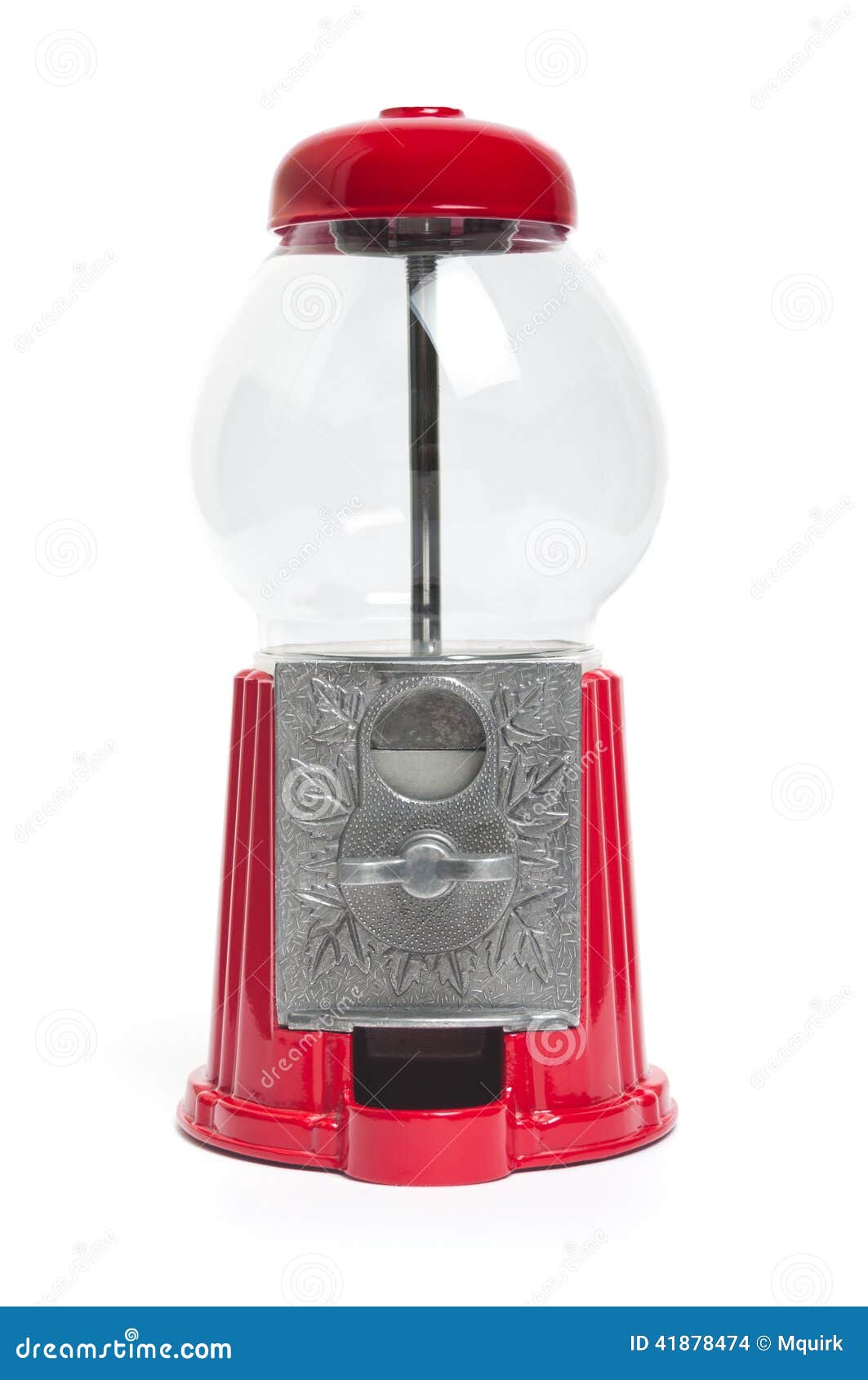 Empty gumball machine stock photo. Image of bubble, metal - 41878474