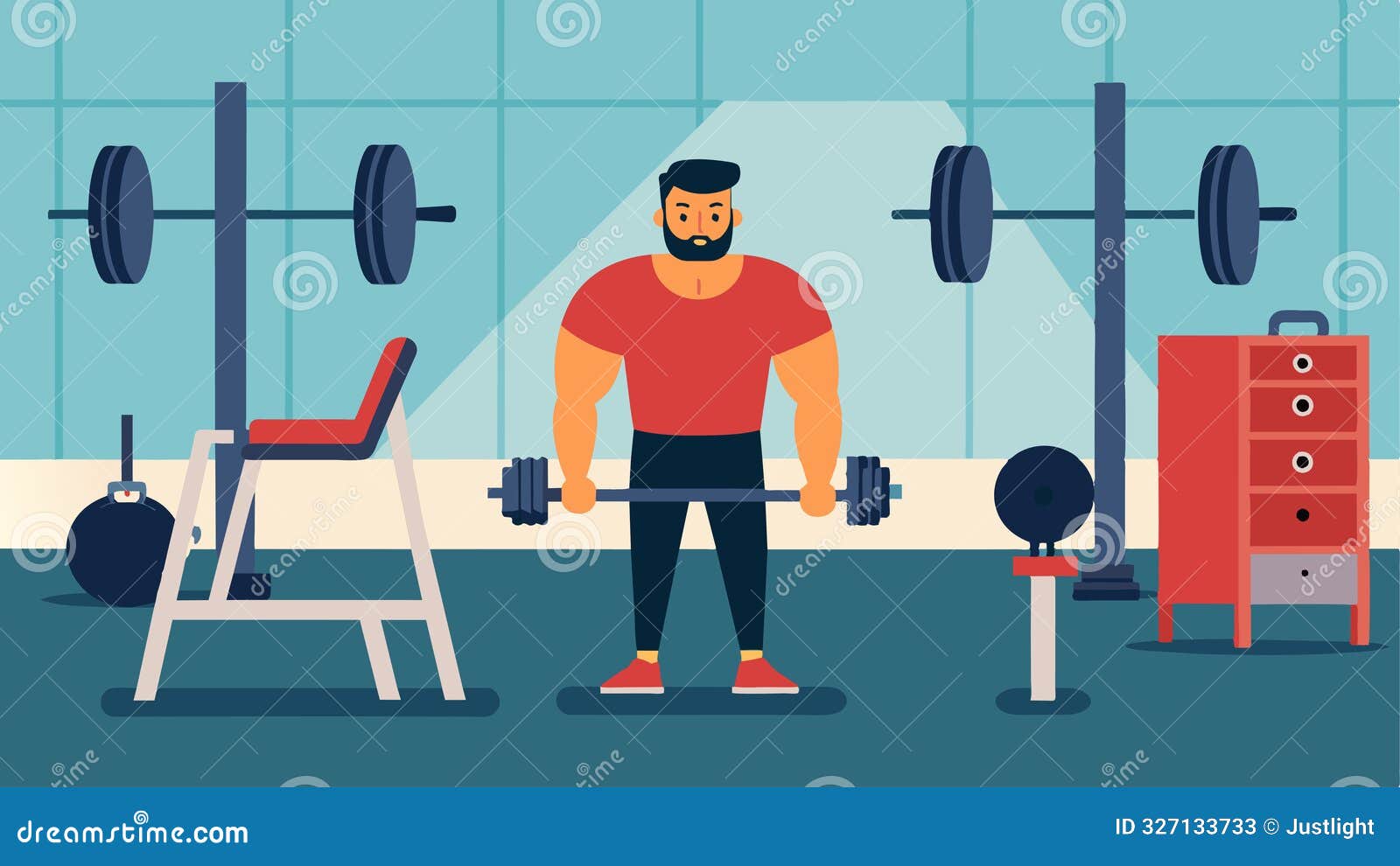 Man Follows A Growth Ladder Arrow. Career Progression And Growth Stages ...