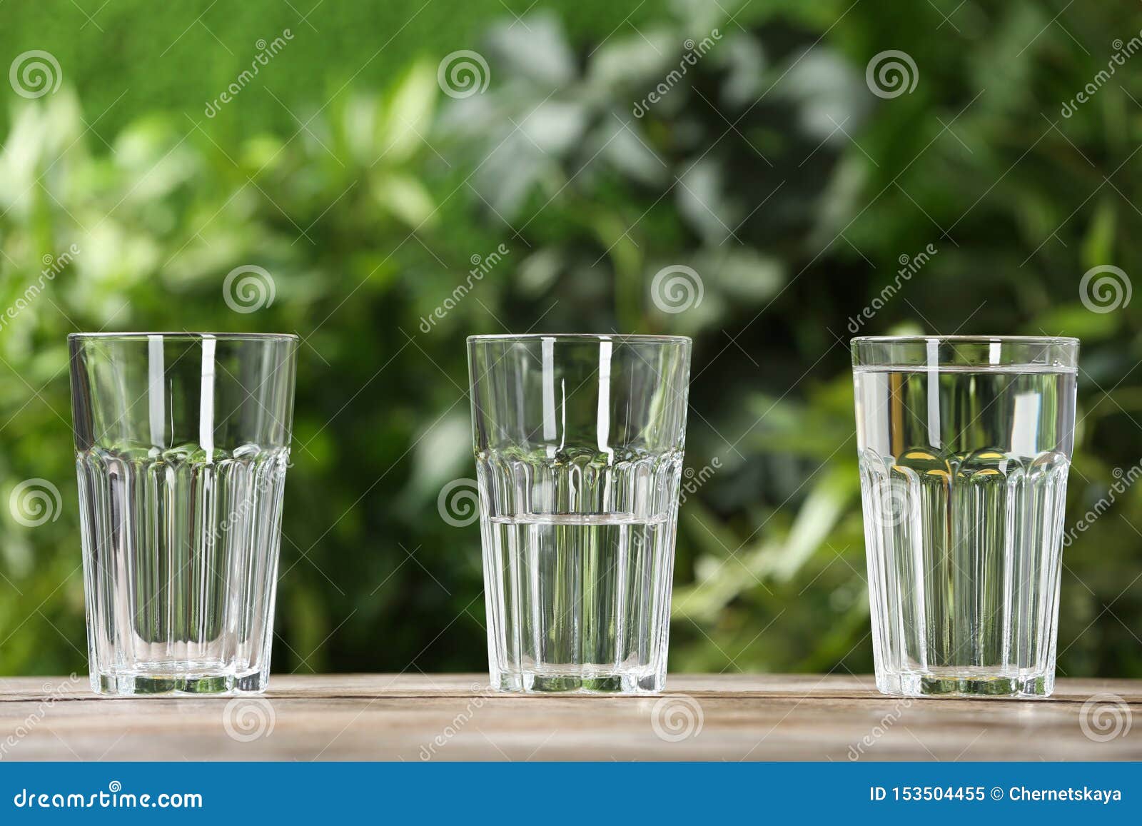 Empty And Full Glass