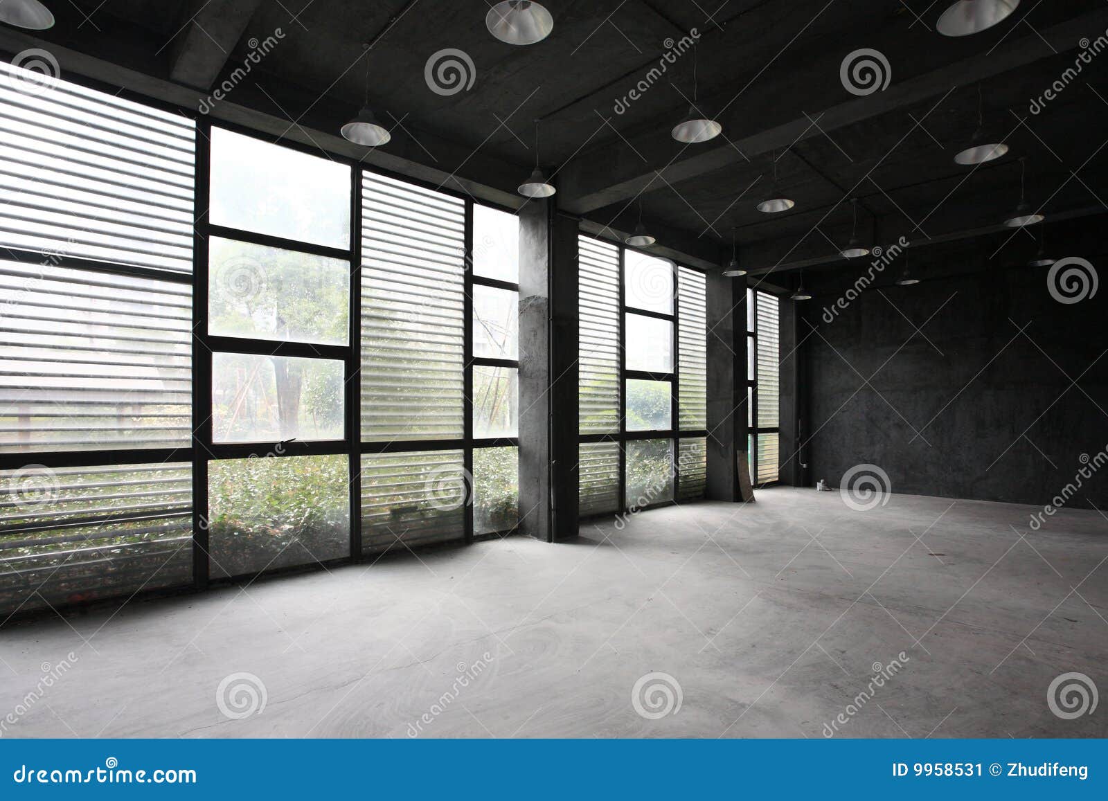 Empty Hall In Luxury Mansion Stock Photo | CartoonDealer.com #48954624