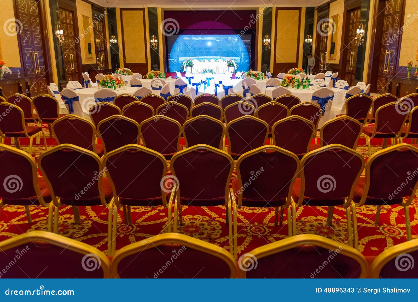 Empty hall stock image. Image of waiting, pattern, empty - 48896343