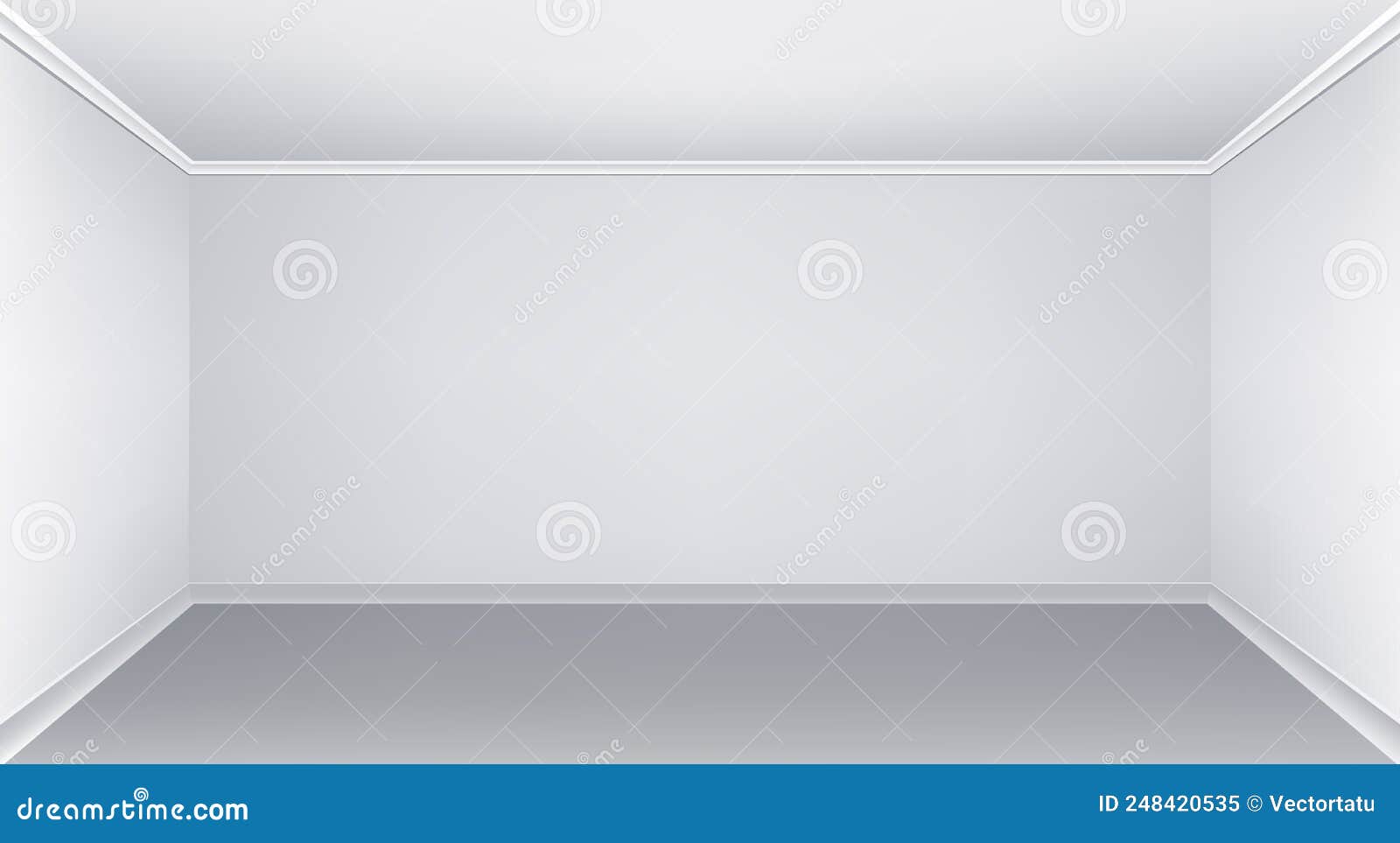 Empty hall wall stock vector. Illustration of place - 248420535