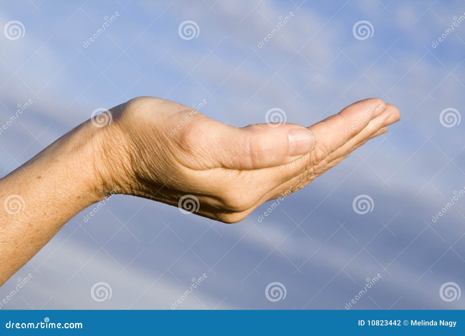 Empty hand stock photo. Image of imessage, high, propping - 10823442