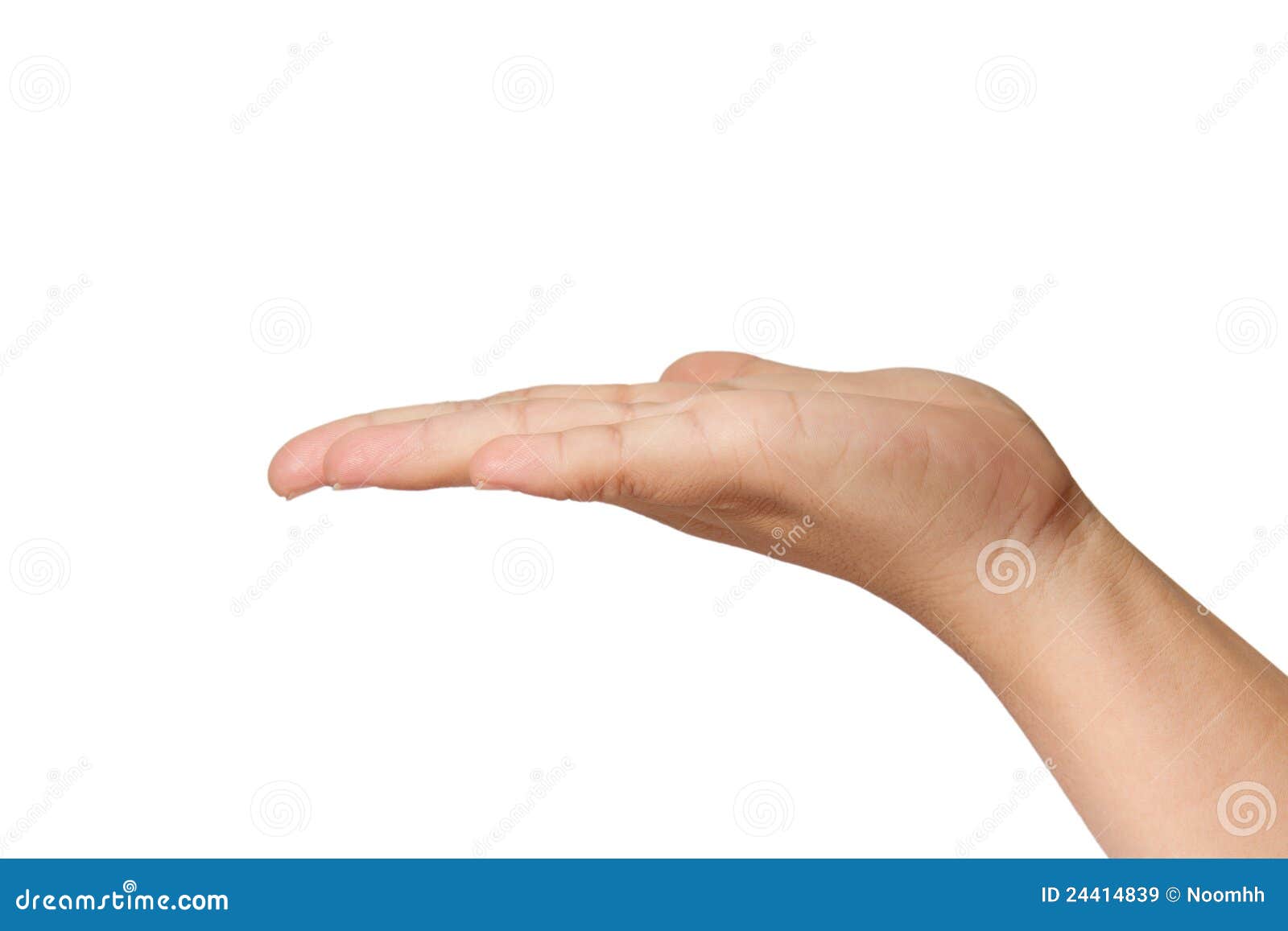 Empty hand isolated stock image. Image of empty, isolated - 24414839