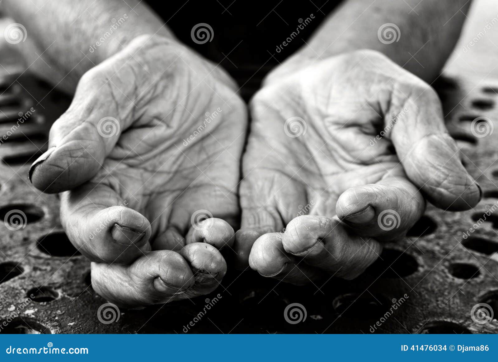 Empty hands stock photo. Image of outstretched, black - 41476034